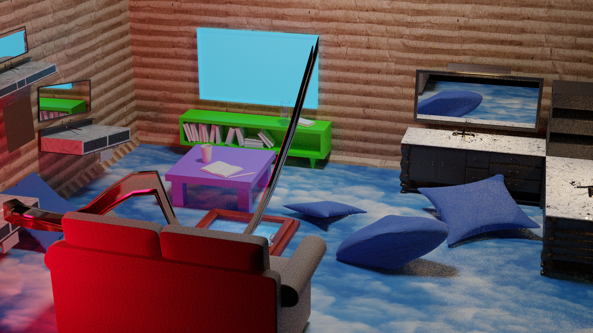 ArtStation - crazy interier