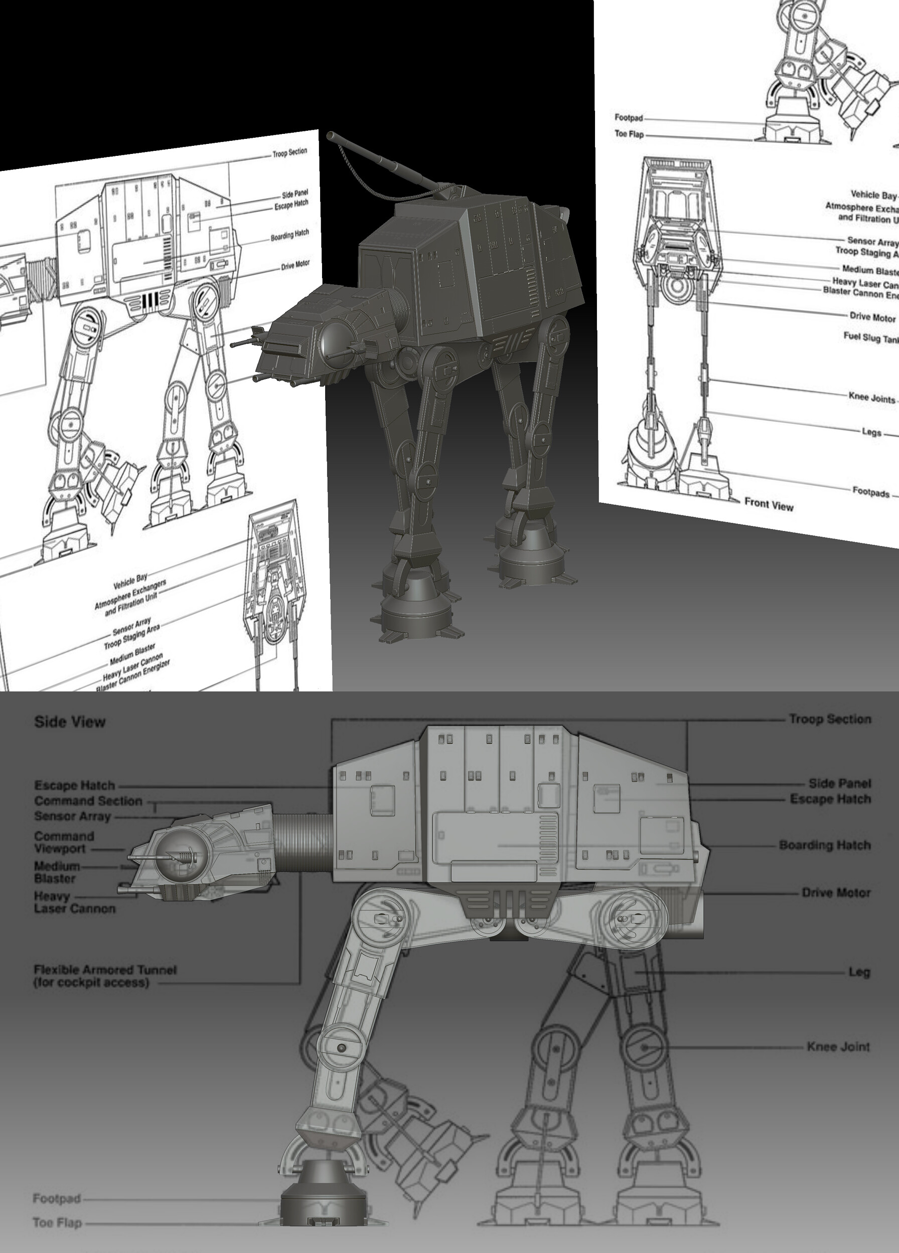 Piero L. S. Folly - AT-AT Siege Walker