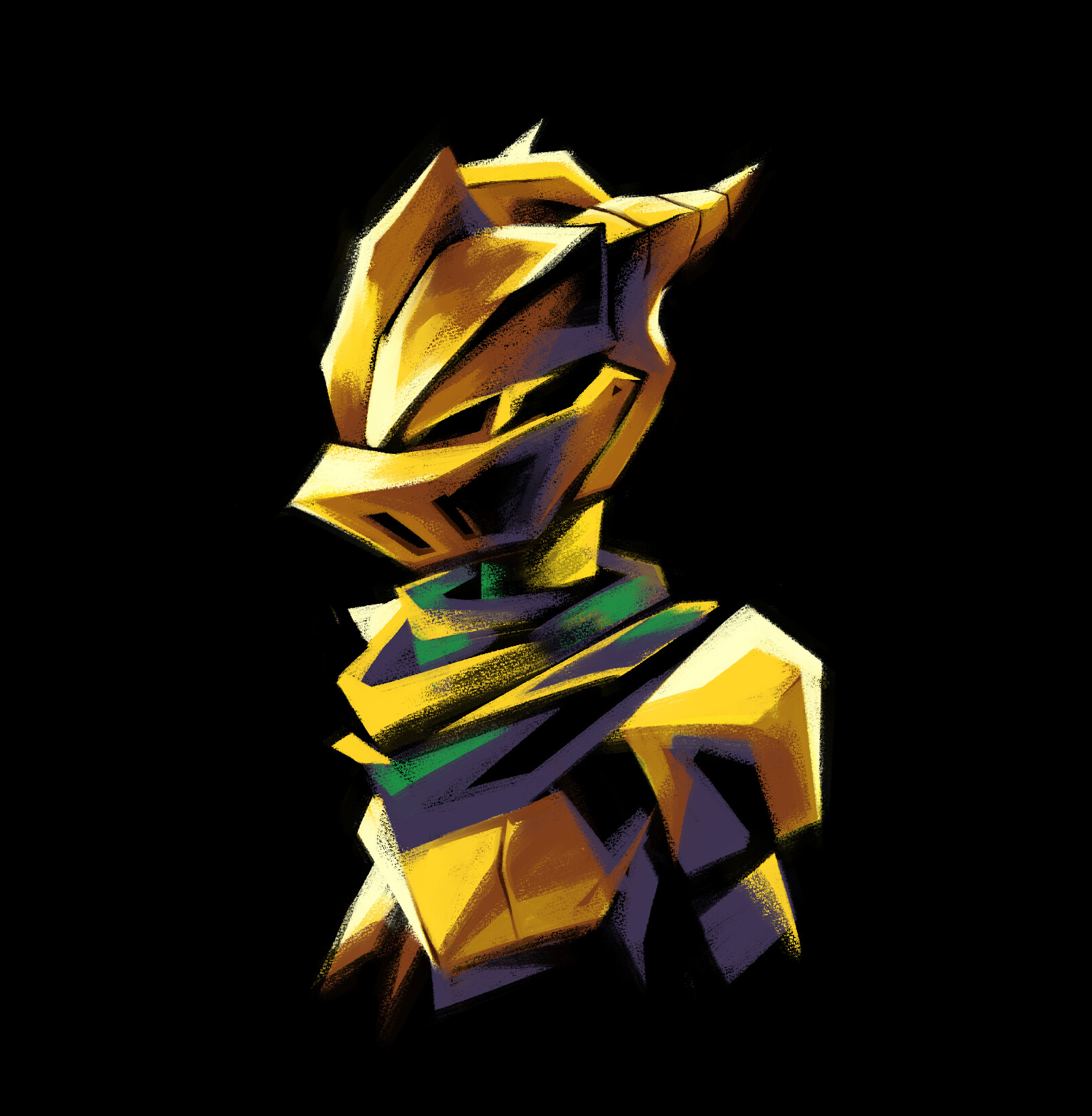 ArtStation - Golden Knight