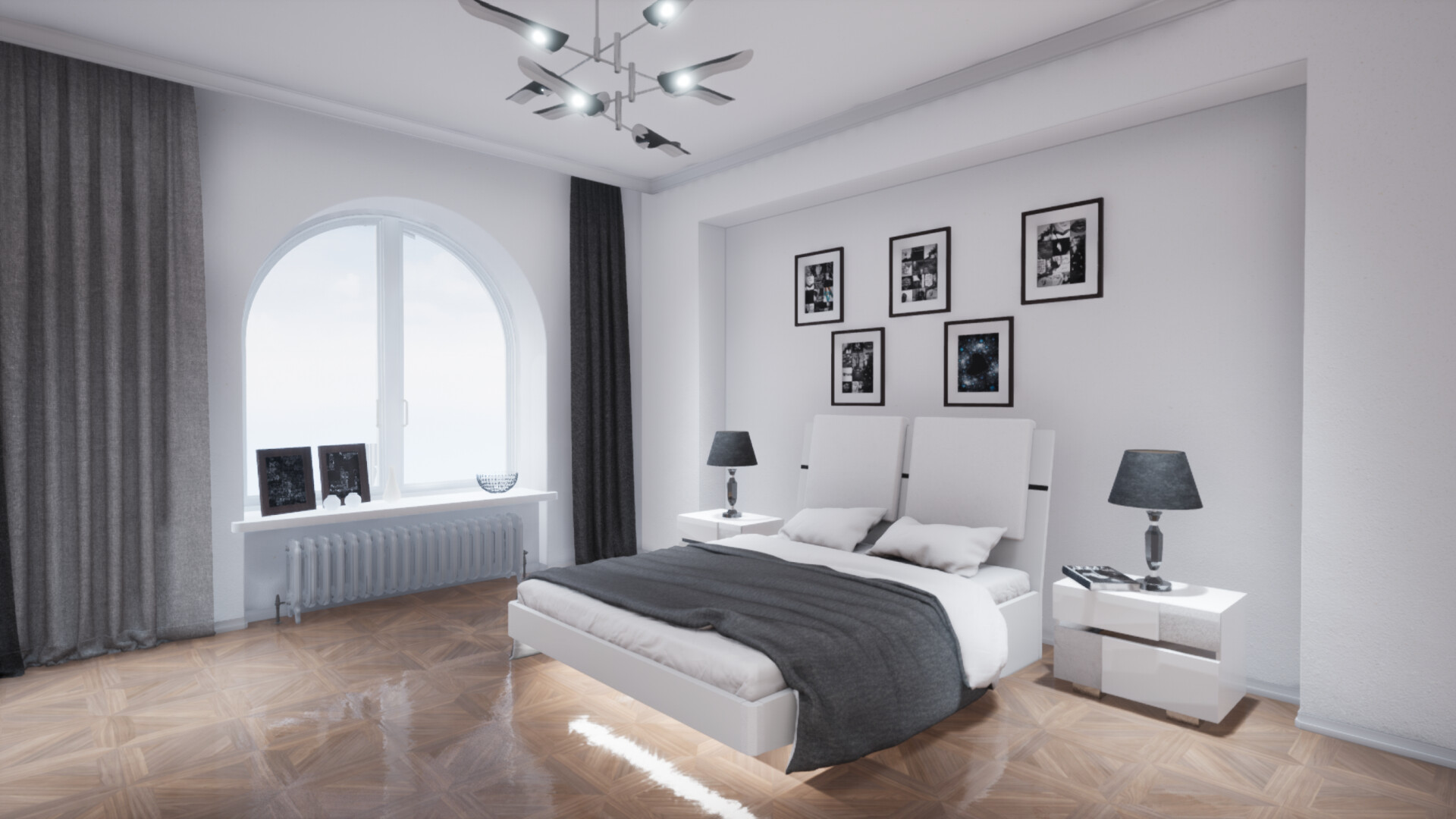 ArtStation - The interior of the room made in unity