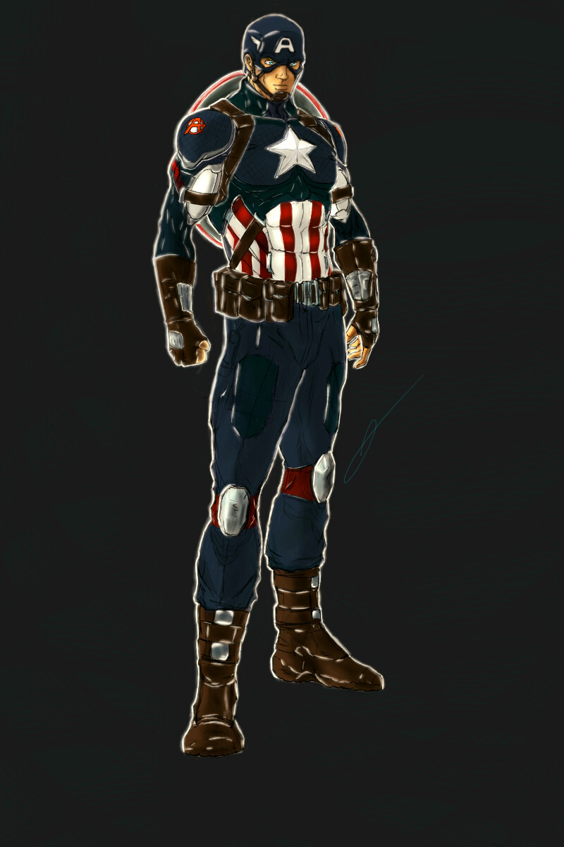 ArtStation - Captain America