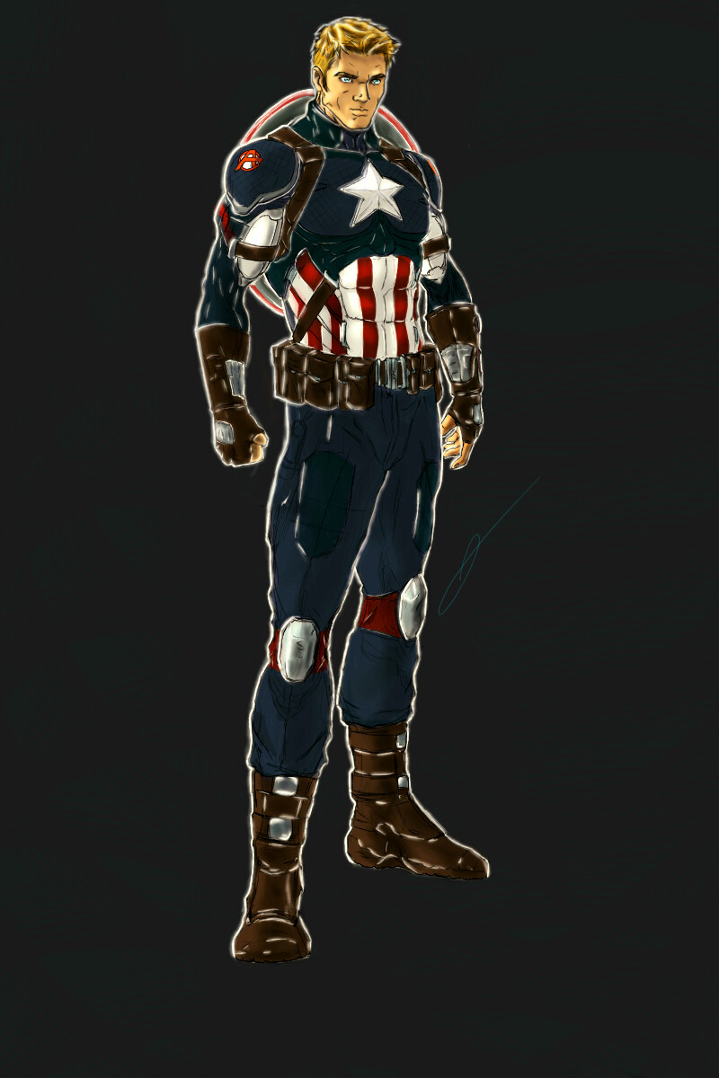 ArtStation - Captain Rogers