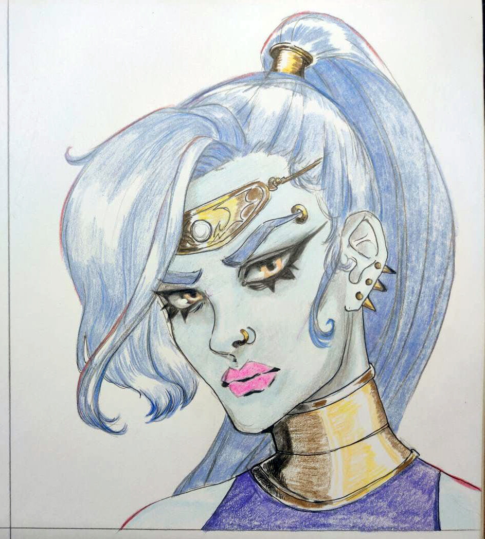 ArtStation - Maegera from the Hades game