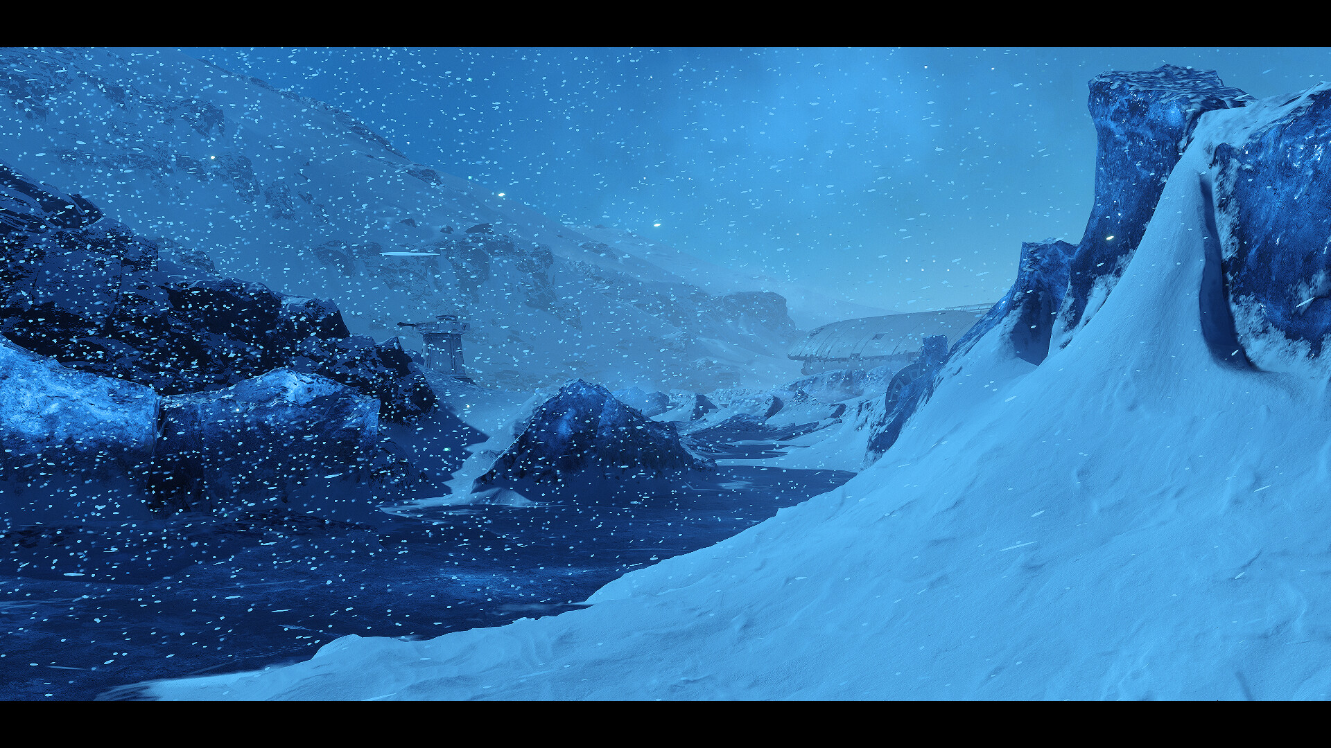 John Troive - Star Wars: Battlefront - Twilight on Hoth - Frozen ice lake