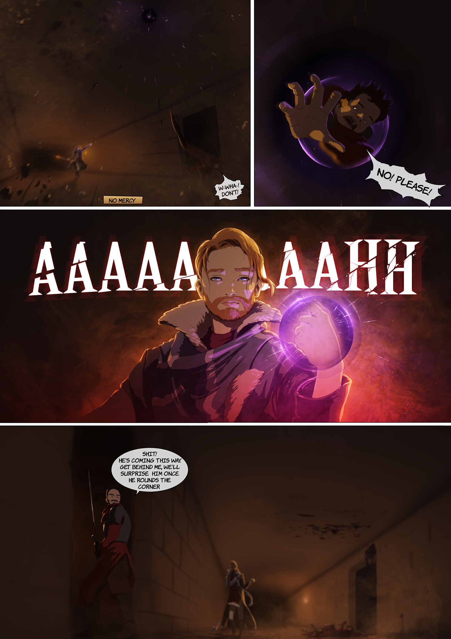 Kevin A Silva - Critical Role Fanart Comic & Time-Lapse - Caleb returns ...