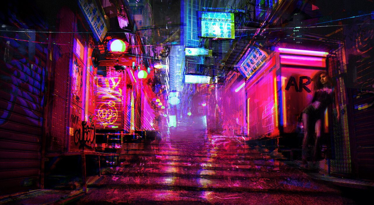 ArtStation - Red-light district