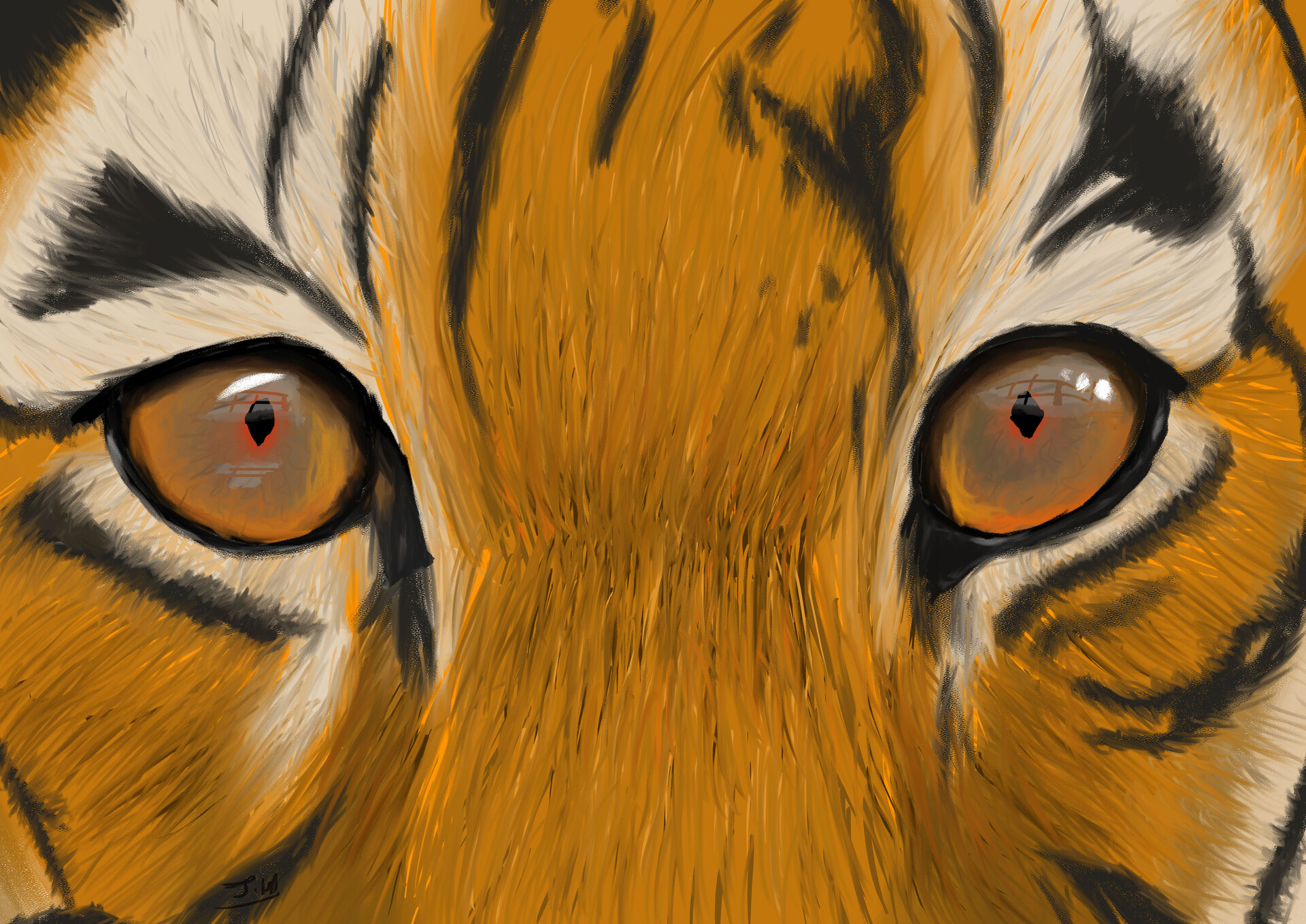 ArtStation - Tiger Eyes