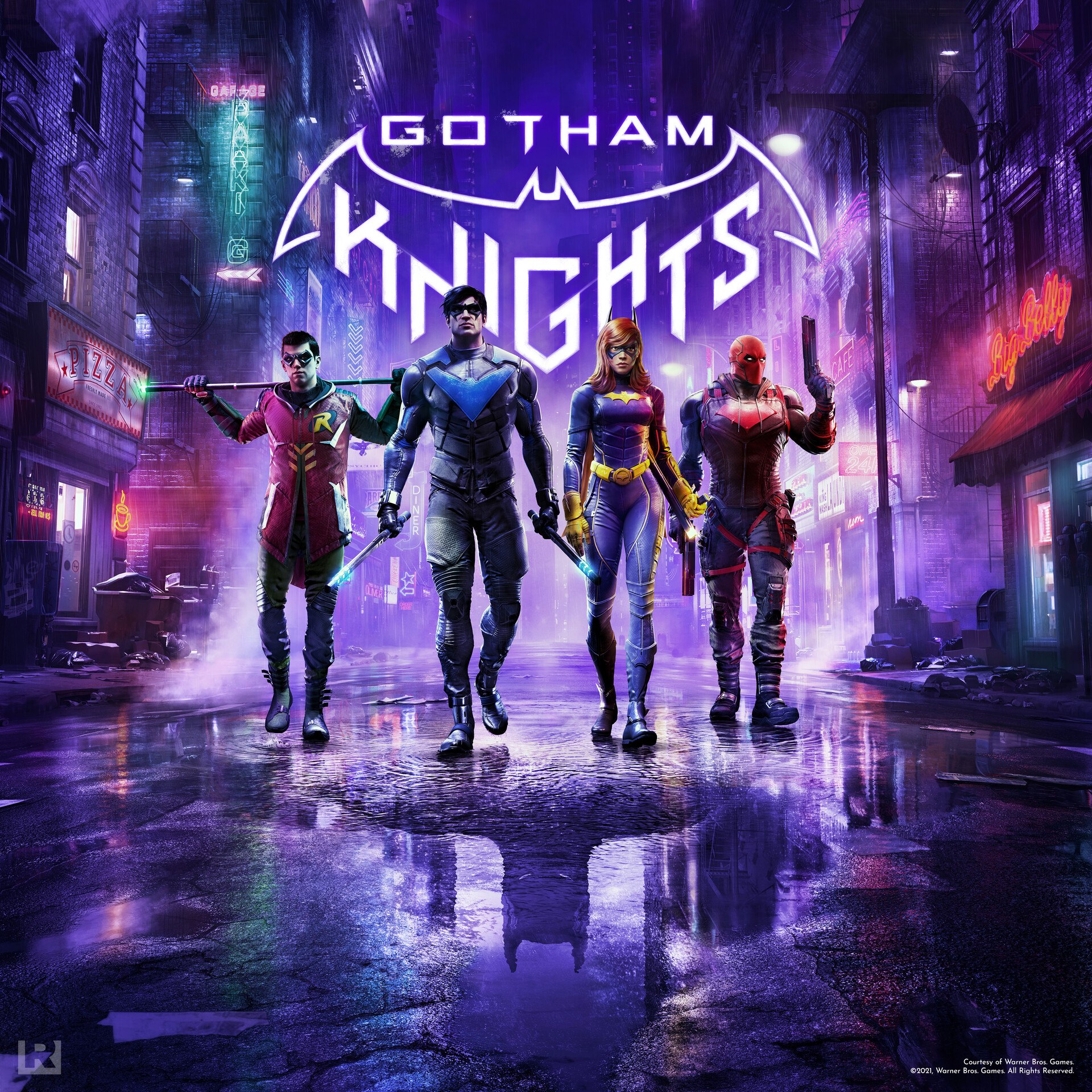 ArtStation - Gotham Knights - Key Art & Logos