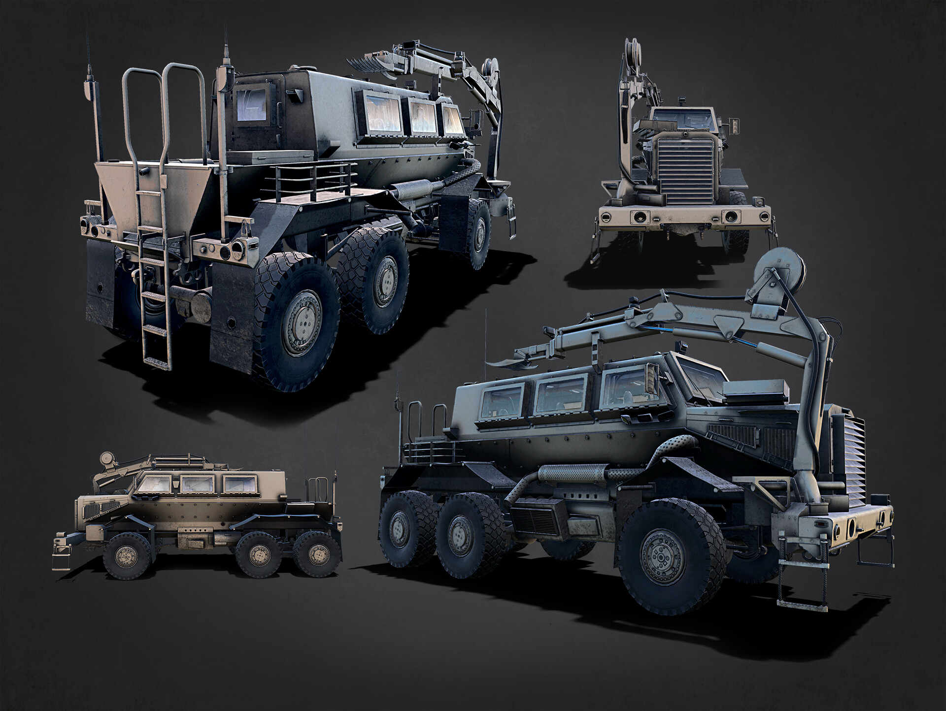 ArtStation - 3D Simulation Models