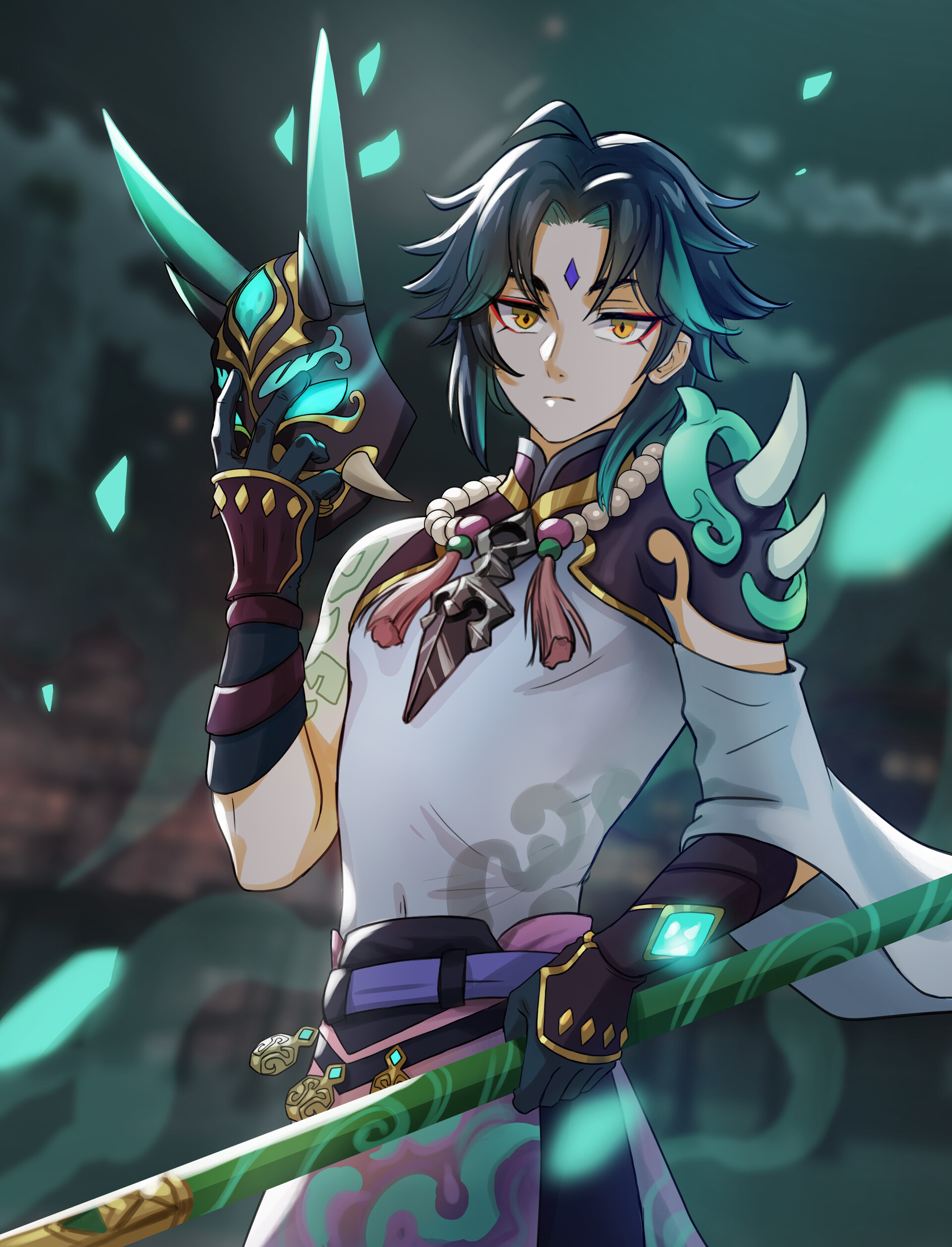 ArtStation - Xiao from Gensin Impact