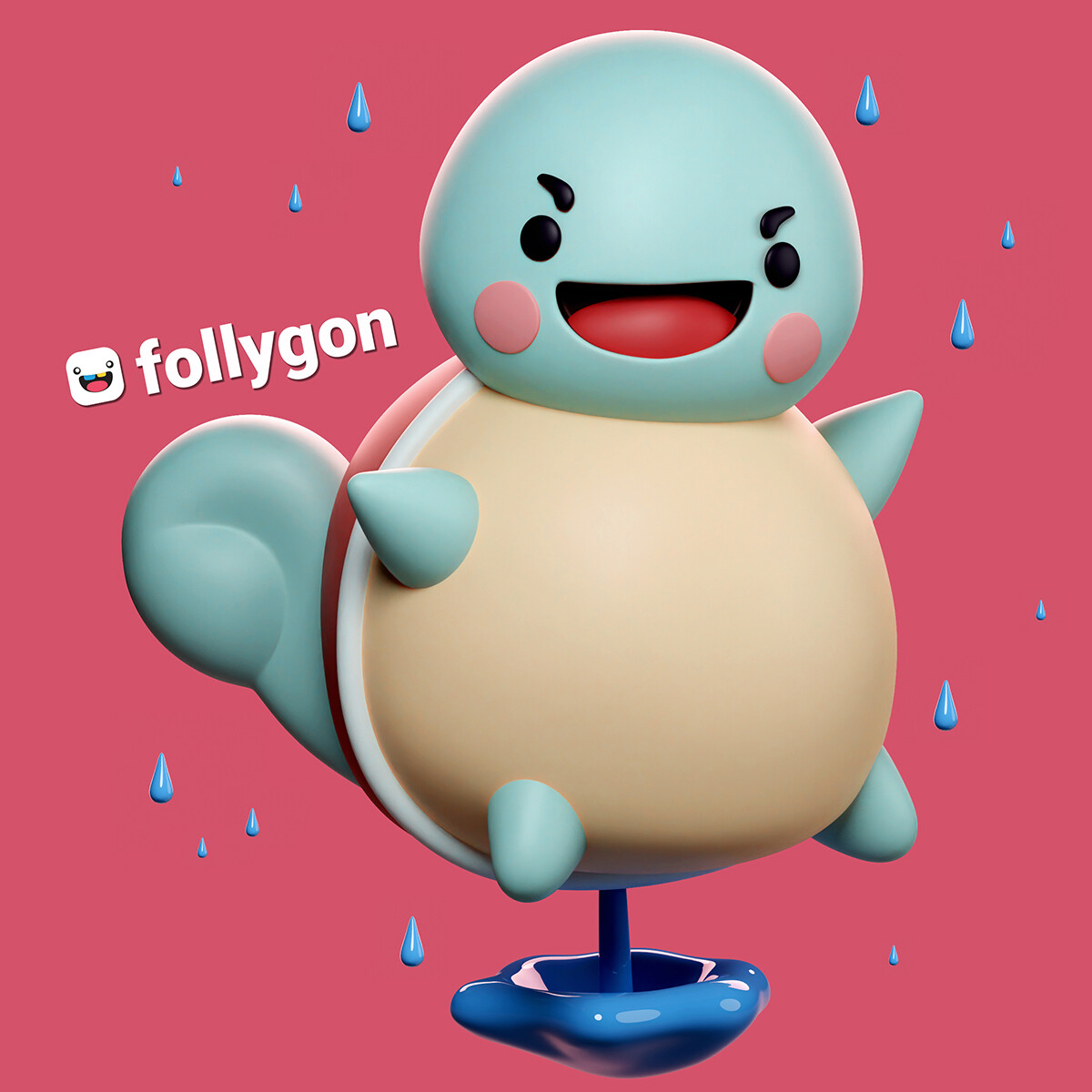 Follygon - Sculptober 2021 - Week 2