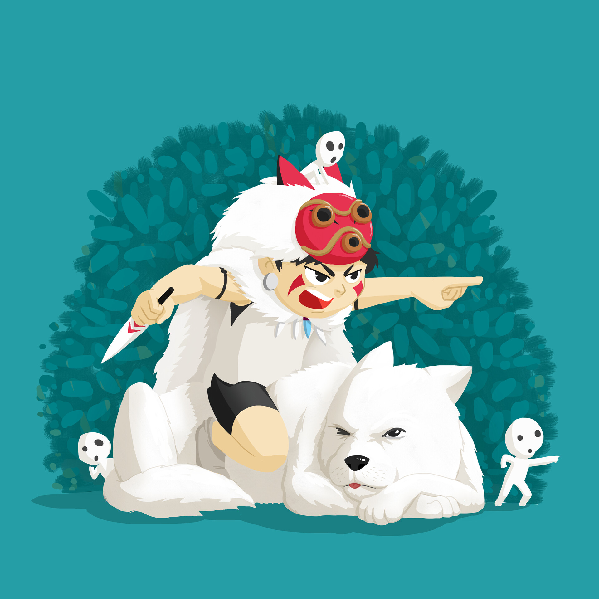 ArtStation - Mononoke