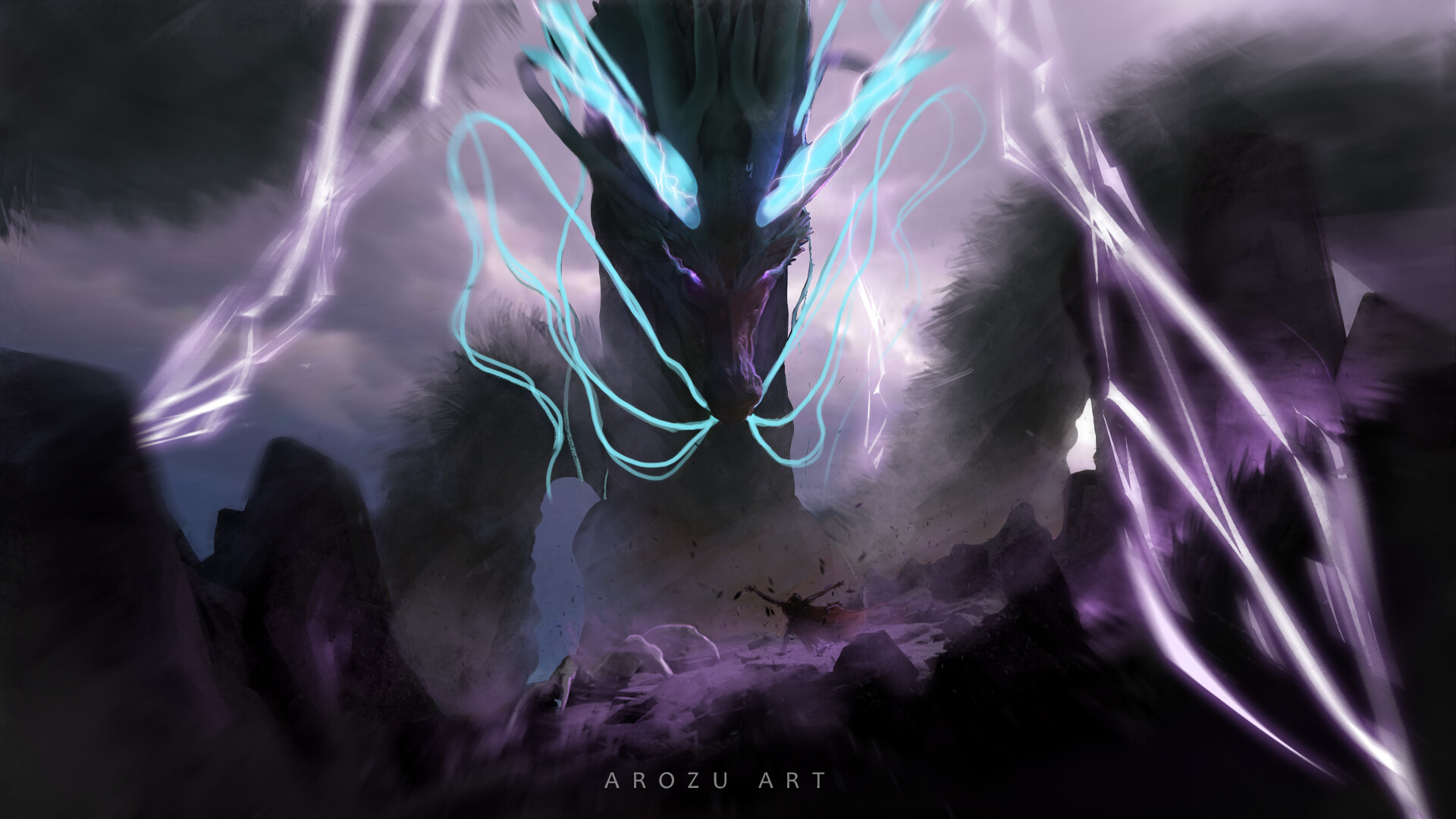 ArtStation - Lightning Dragon