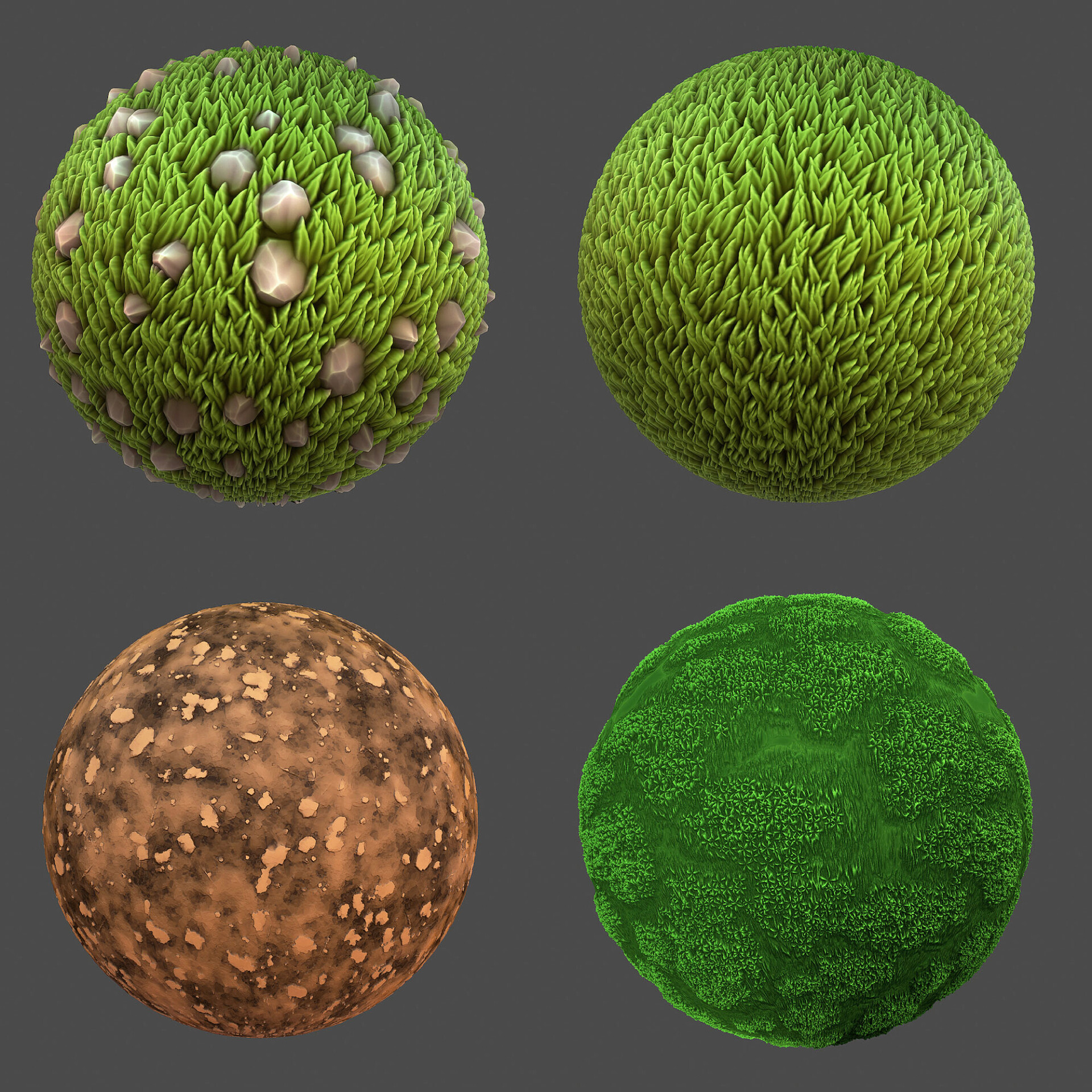 ArtStation - Stylized Texture Study