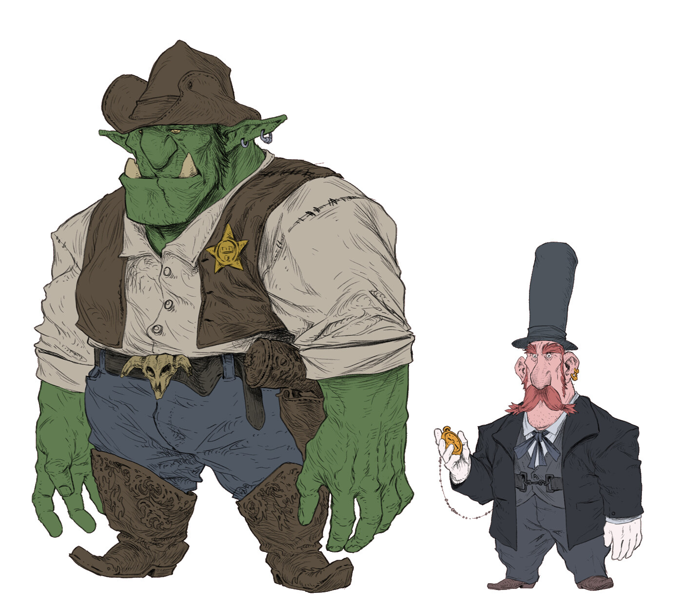 ArtStation - Orc Sheriff
