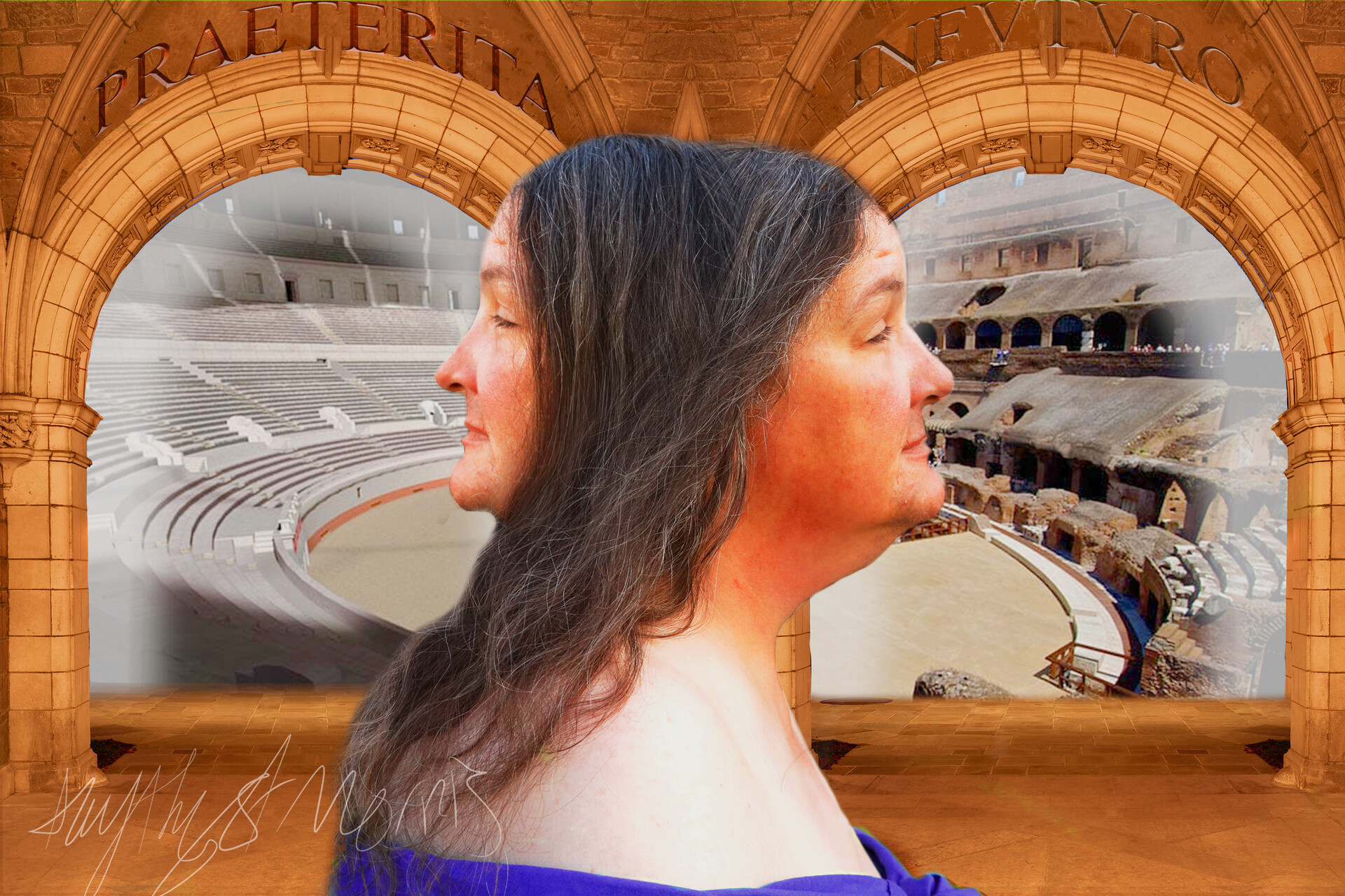 ArtStation - Project 2 Janus the Two Headed God (Raster-Based Imaging)