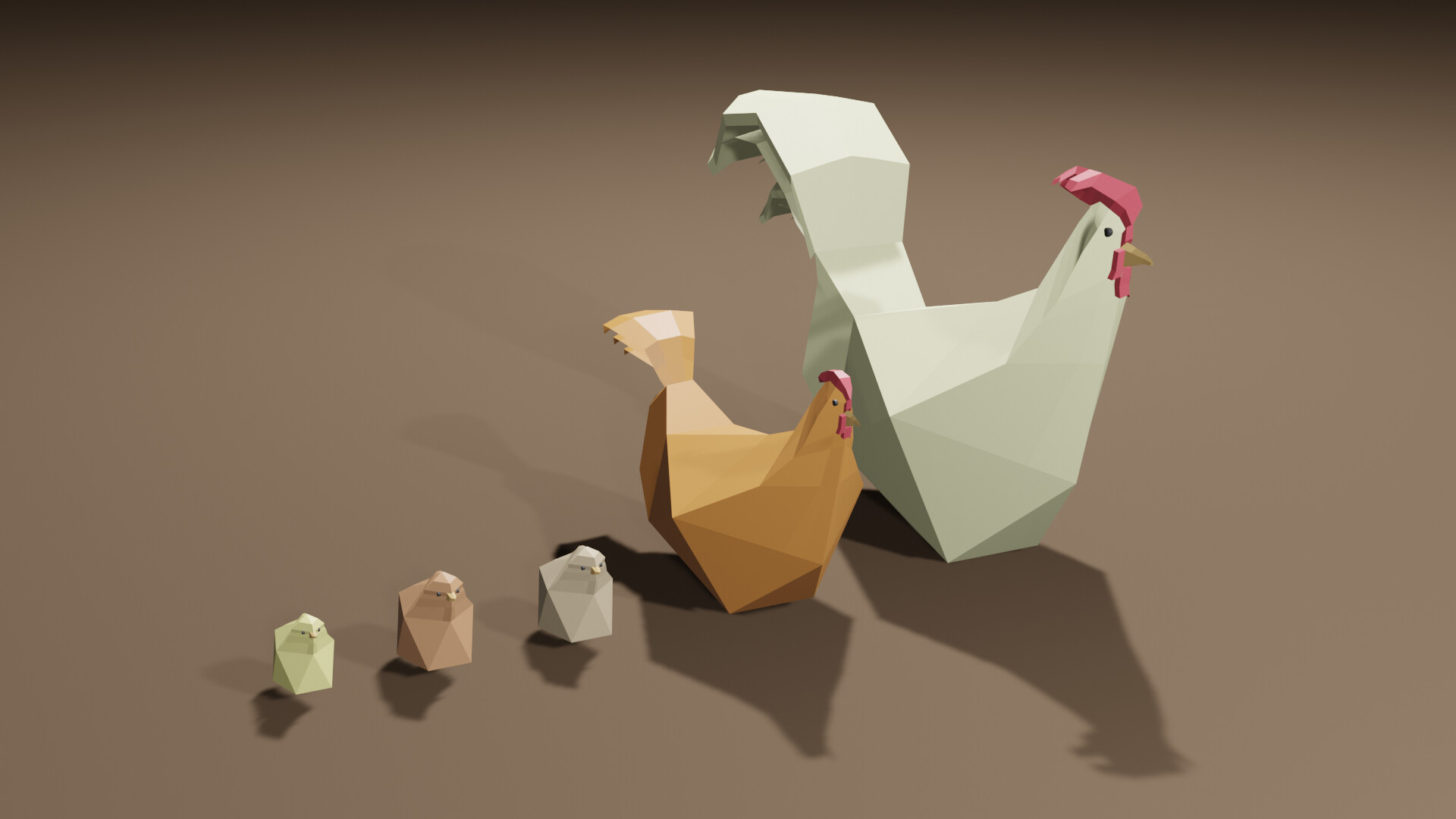 ArtStation - Chickens