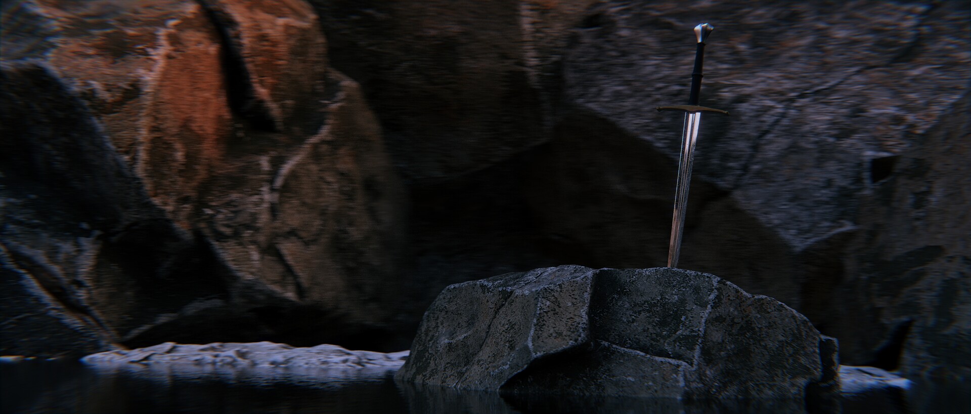 ArtStation - Longsword in the stone