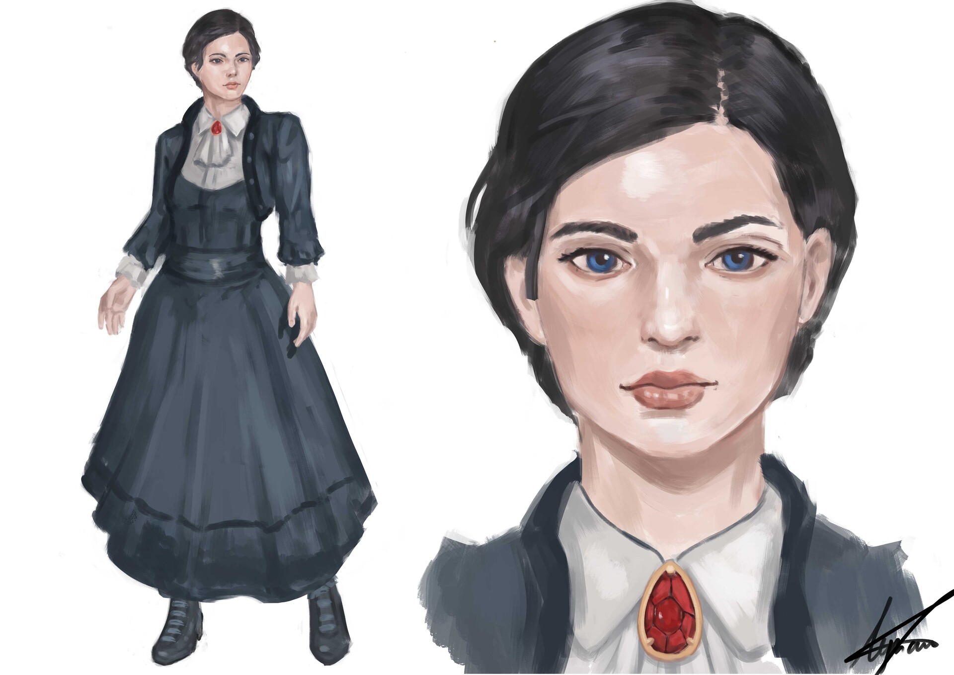 ArtStation - Martha concept art