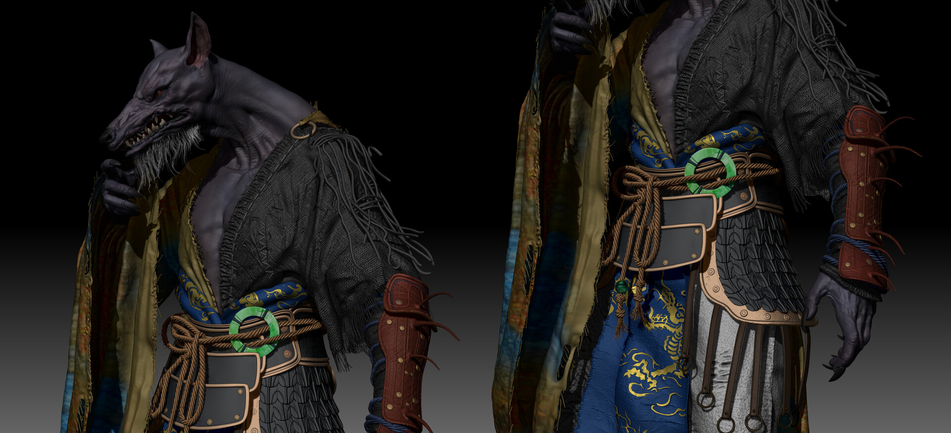 ArtStation - Black Myth_ Wukong Fanart_ Wolf master