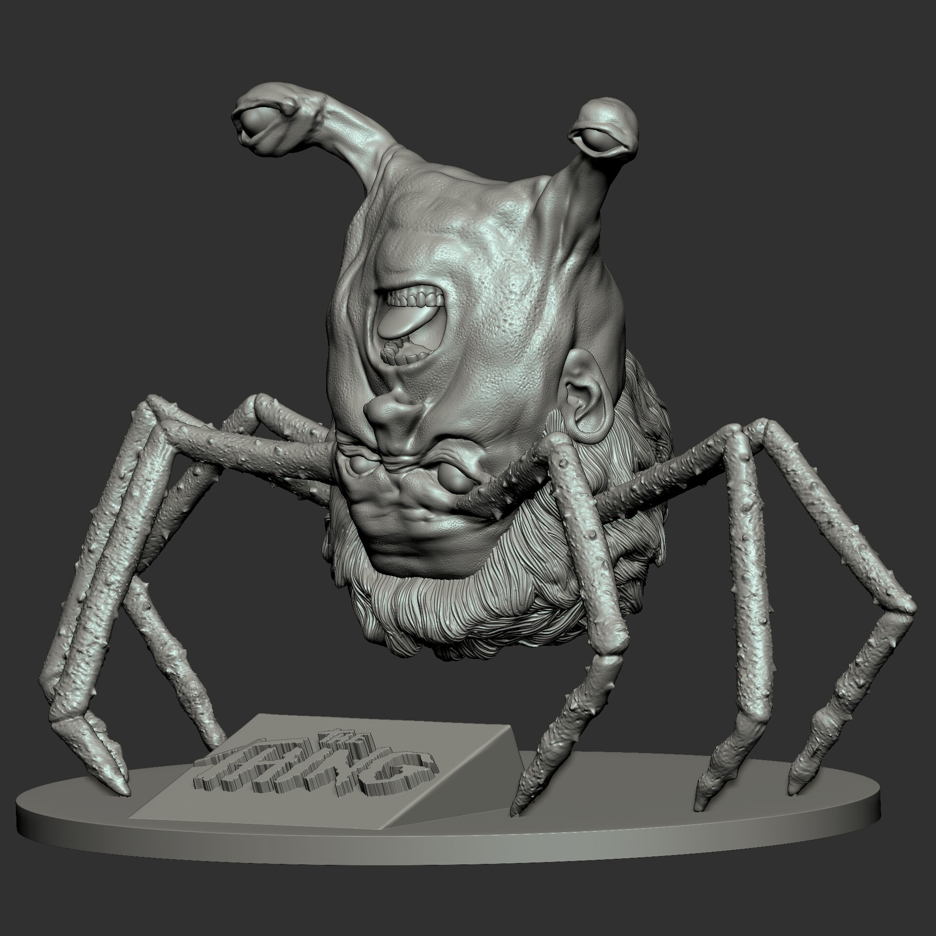 The Thing 1982 Spider Head