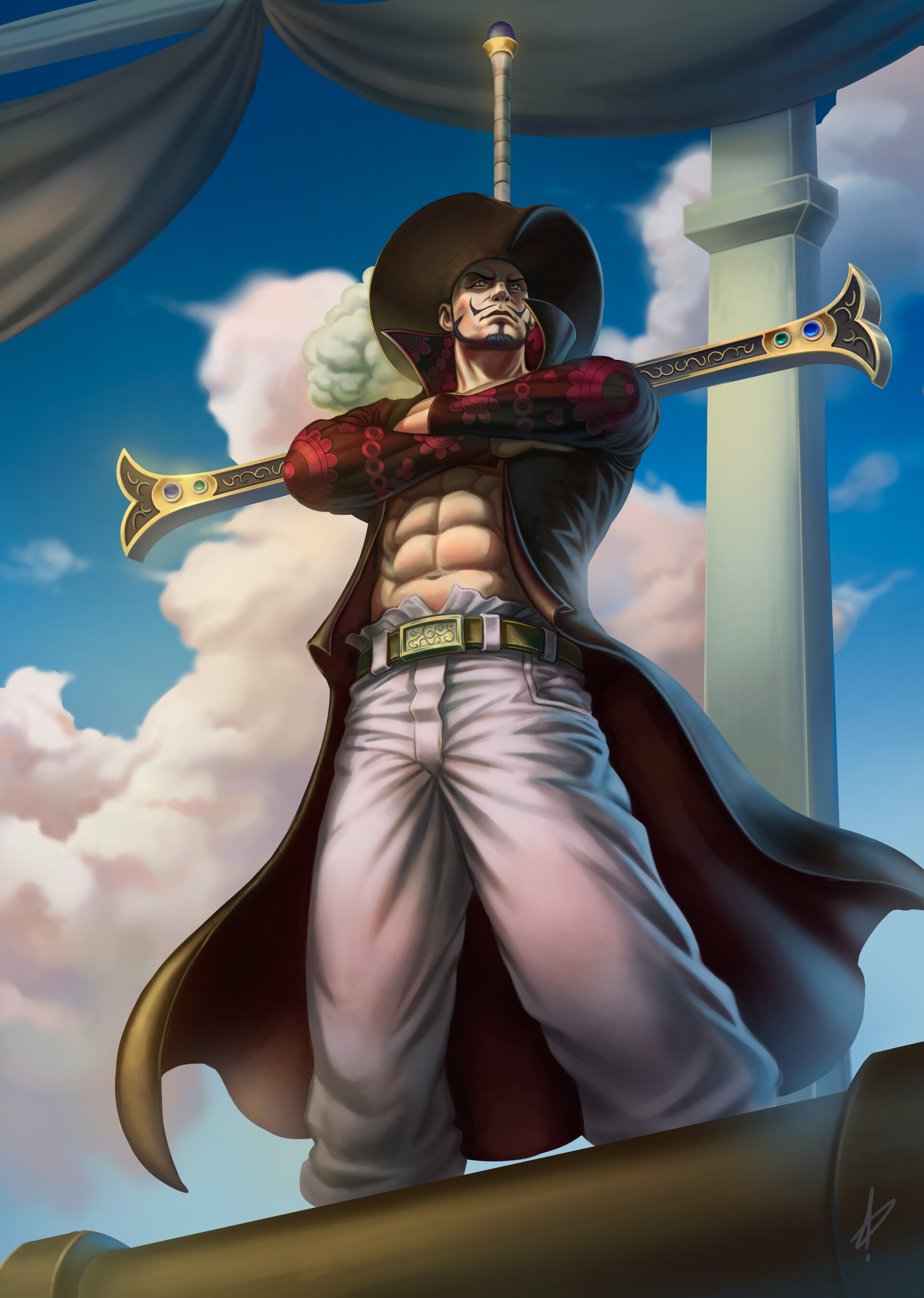 ArtStation - Dracule Mihawk