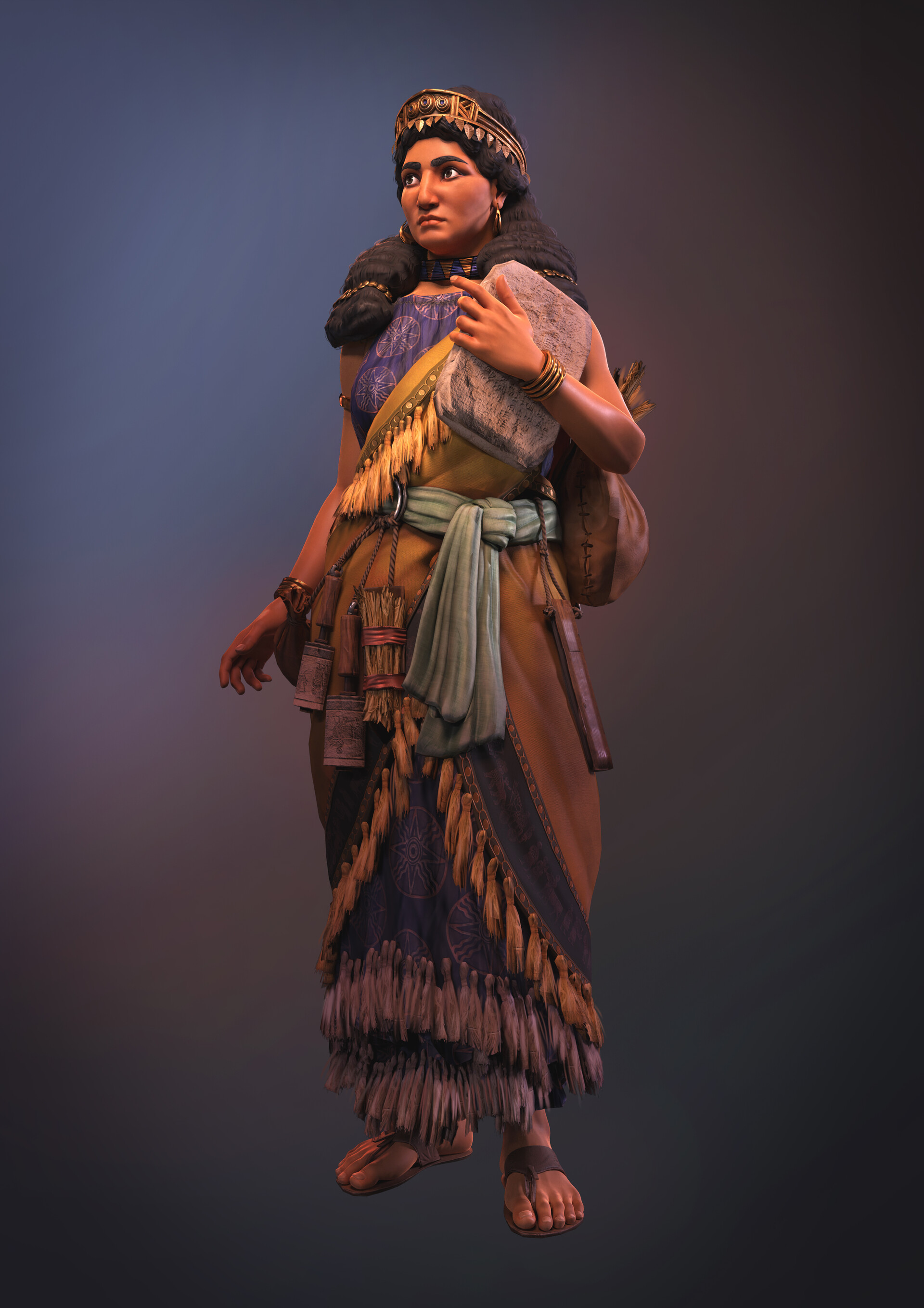 Nioma van der Steen - Mesopotamian Scribe