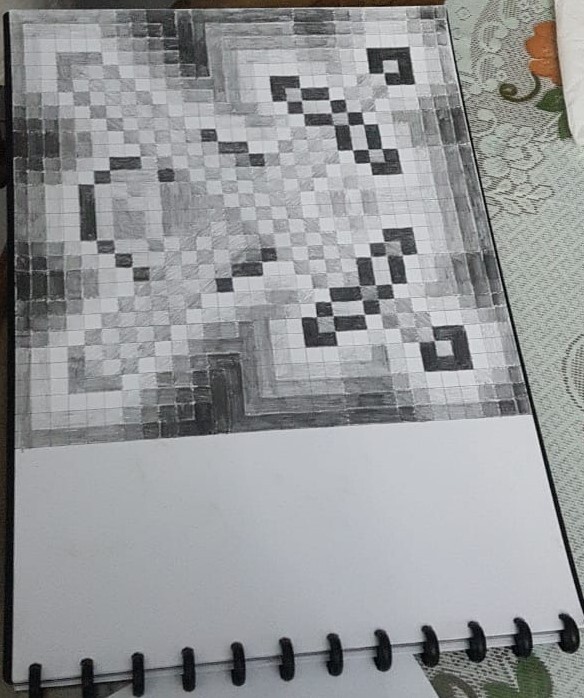 Minecraft Drawings On Graph Paper