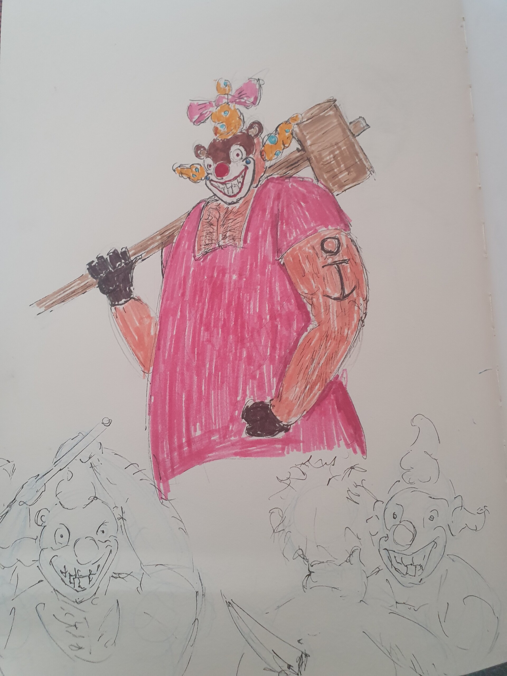 ArtStation - Circus Freaks Concept # 2 - Bear