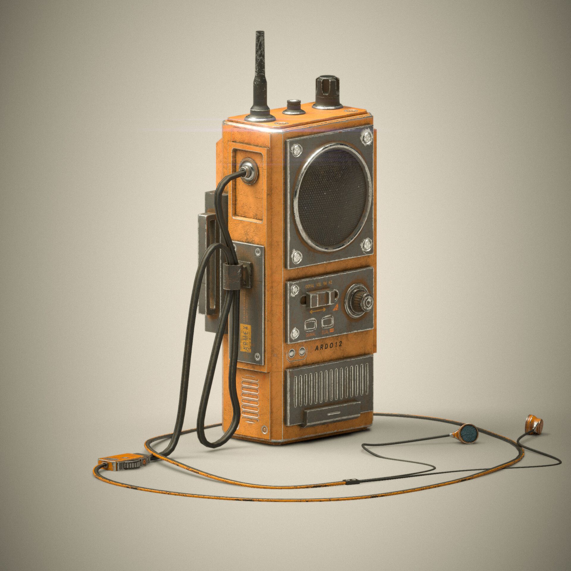 ArtStation - Military Radio