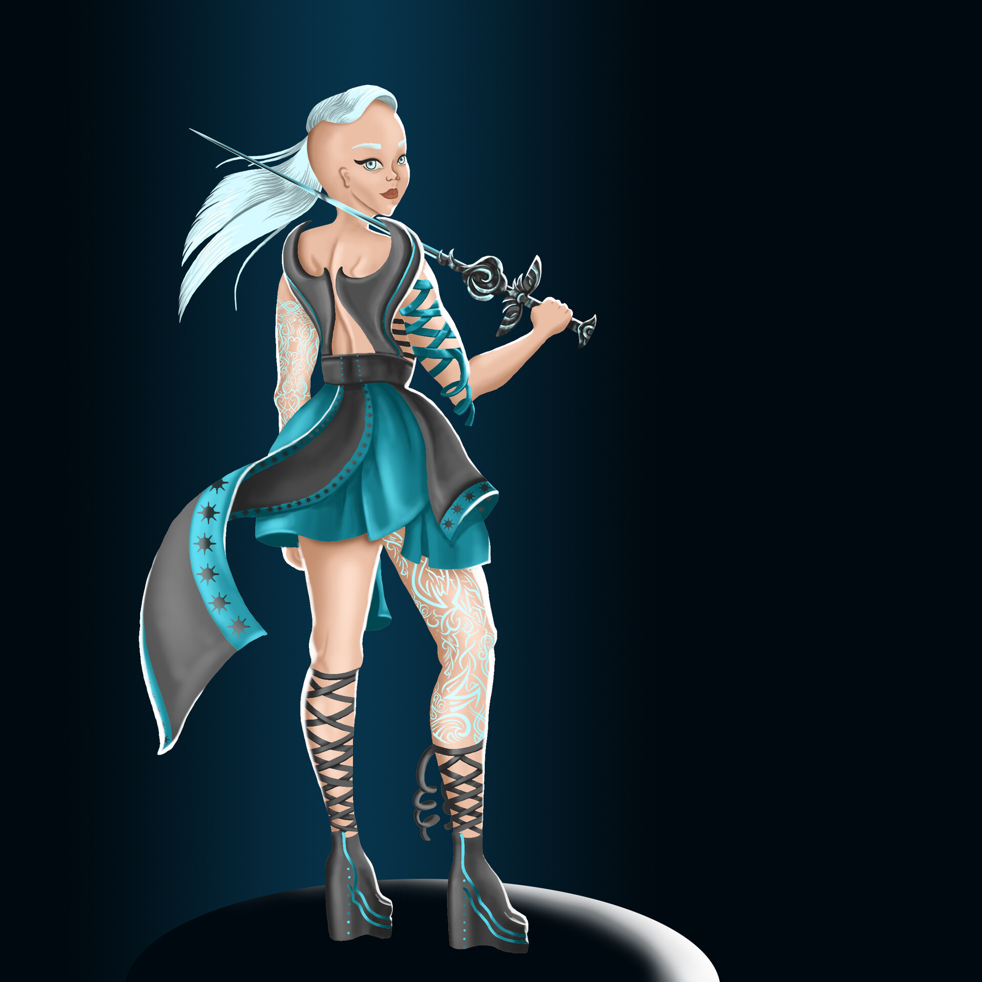 ArtStation - New Arya!