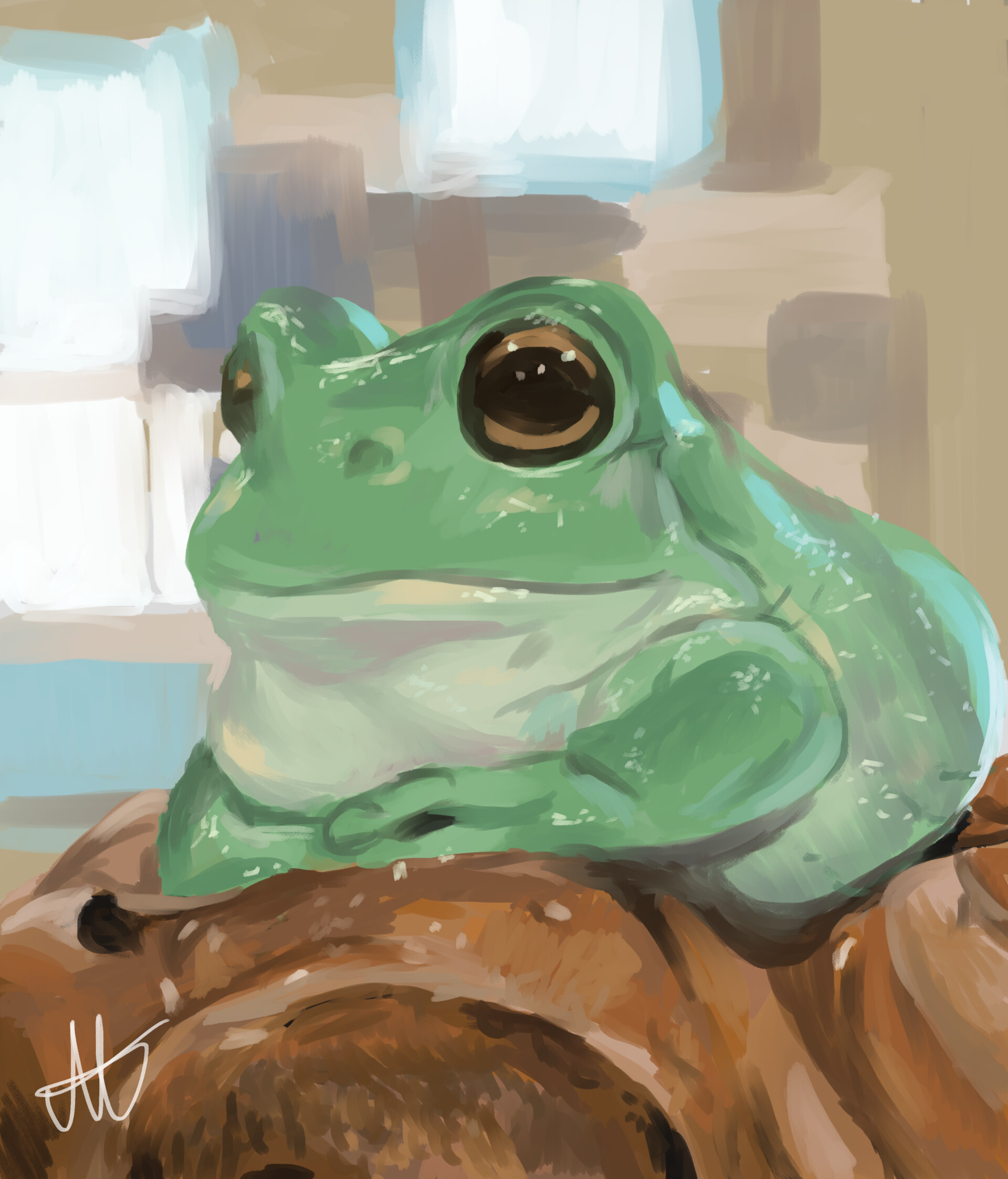 ArtStation - thick frog
