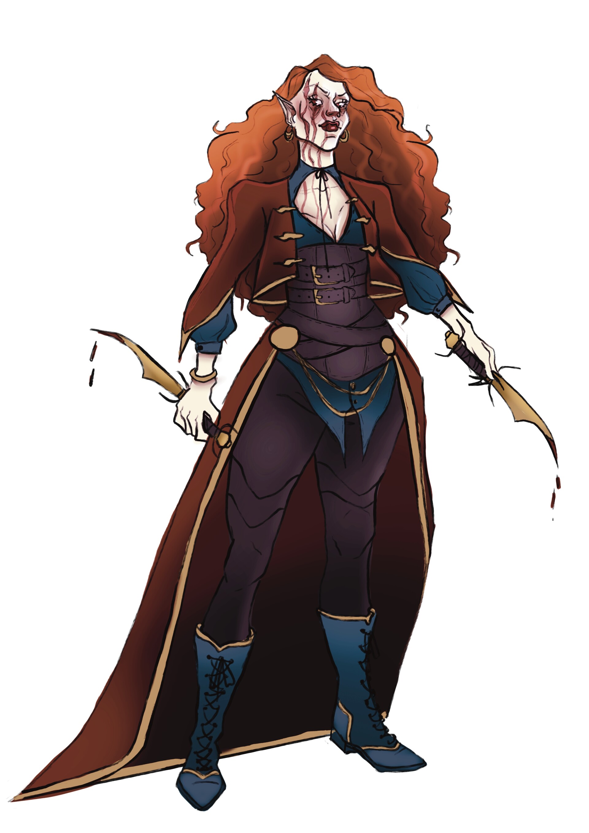 ArtStation - Sylvia the vampire