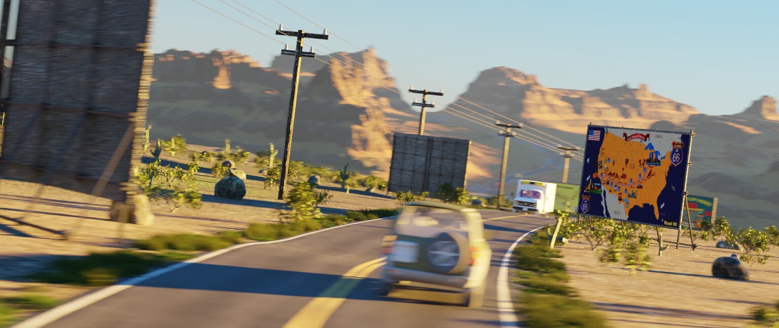 ArtStation - Route 66