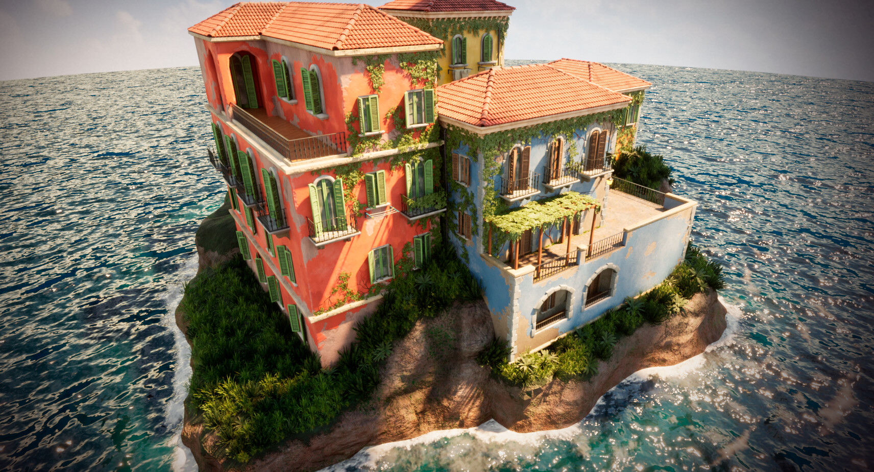 ArtStation - Italian coast - Unreal Engine
