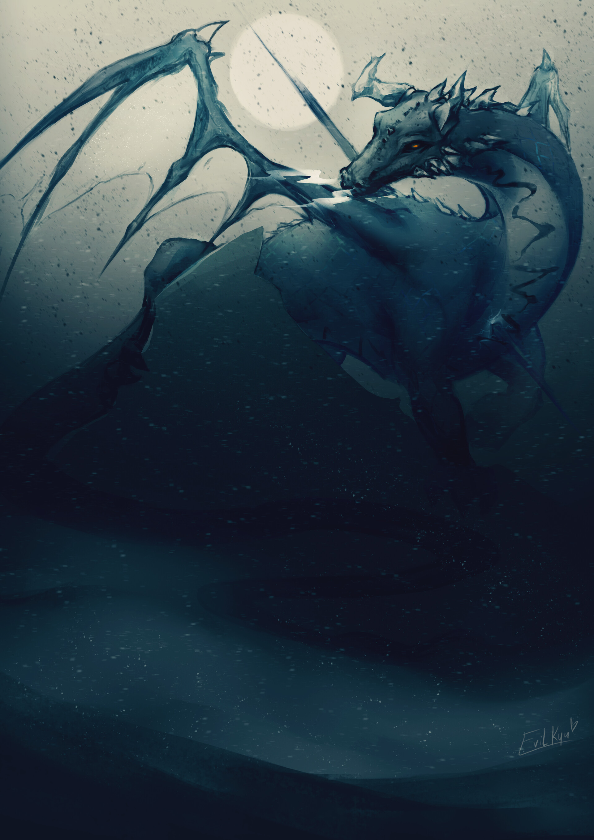 ArtStation - Ice Dragon