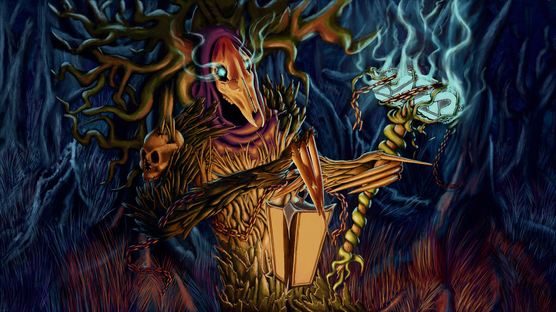 ArtStation - Mistery Leshen interpretation