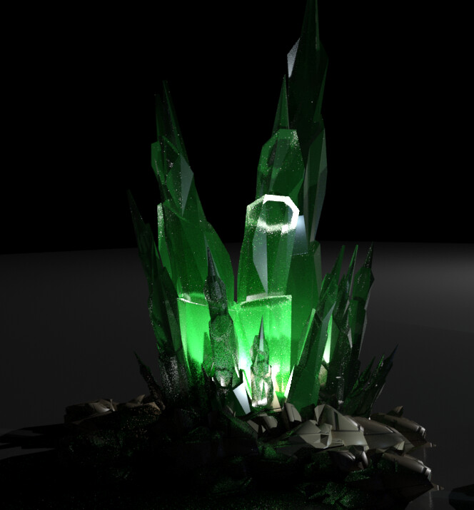 ArtStation - Crystal Cluster