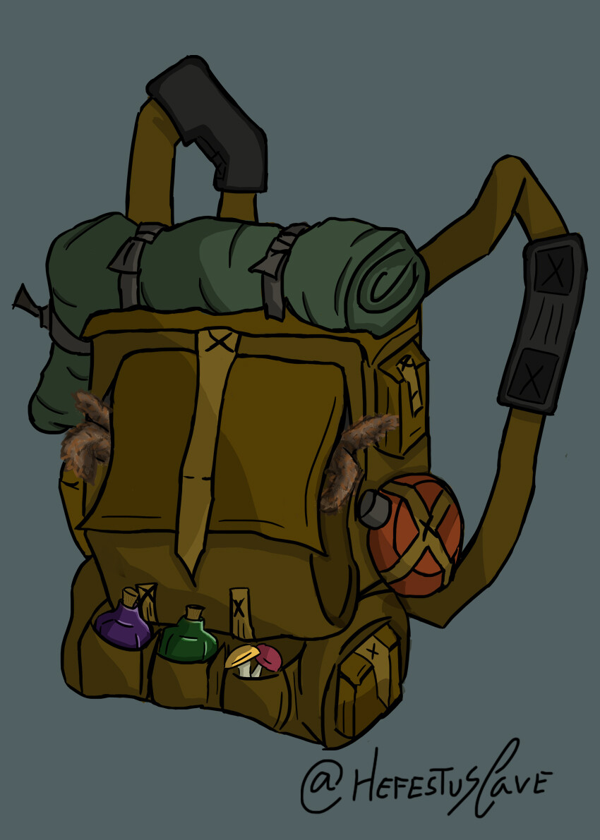 ArtStation - Adventure bag