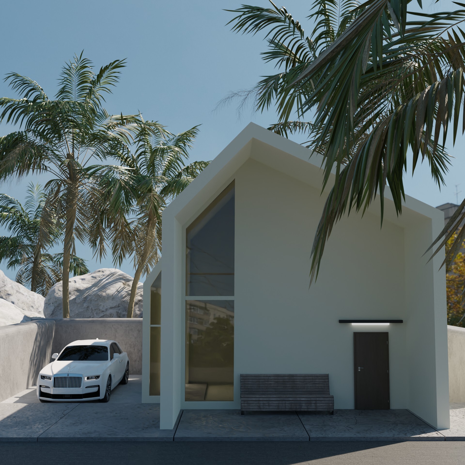 ArtStation - Blocky house