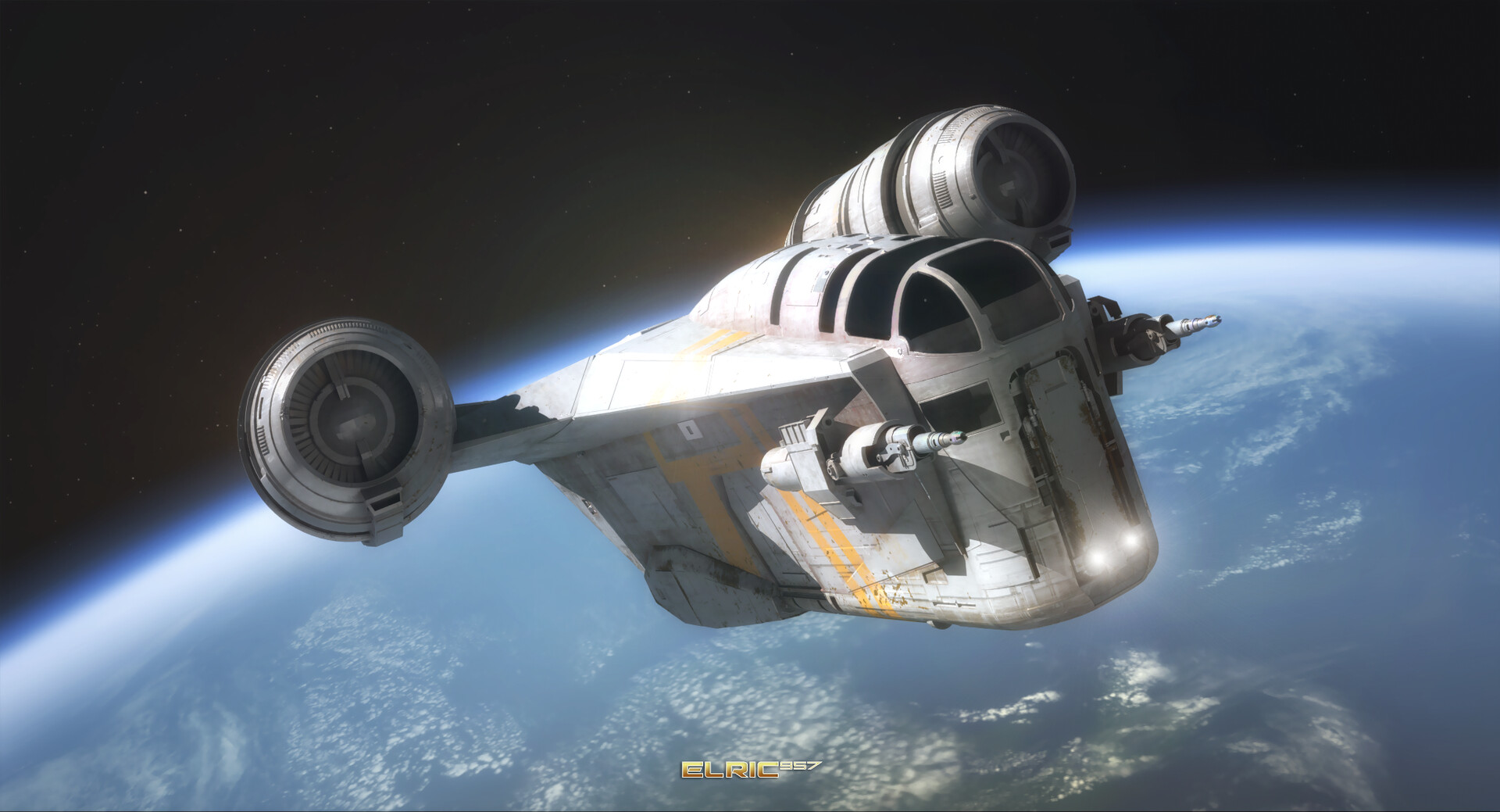 ArtStation - The Razor Crest