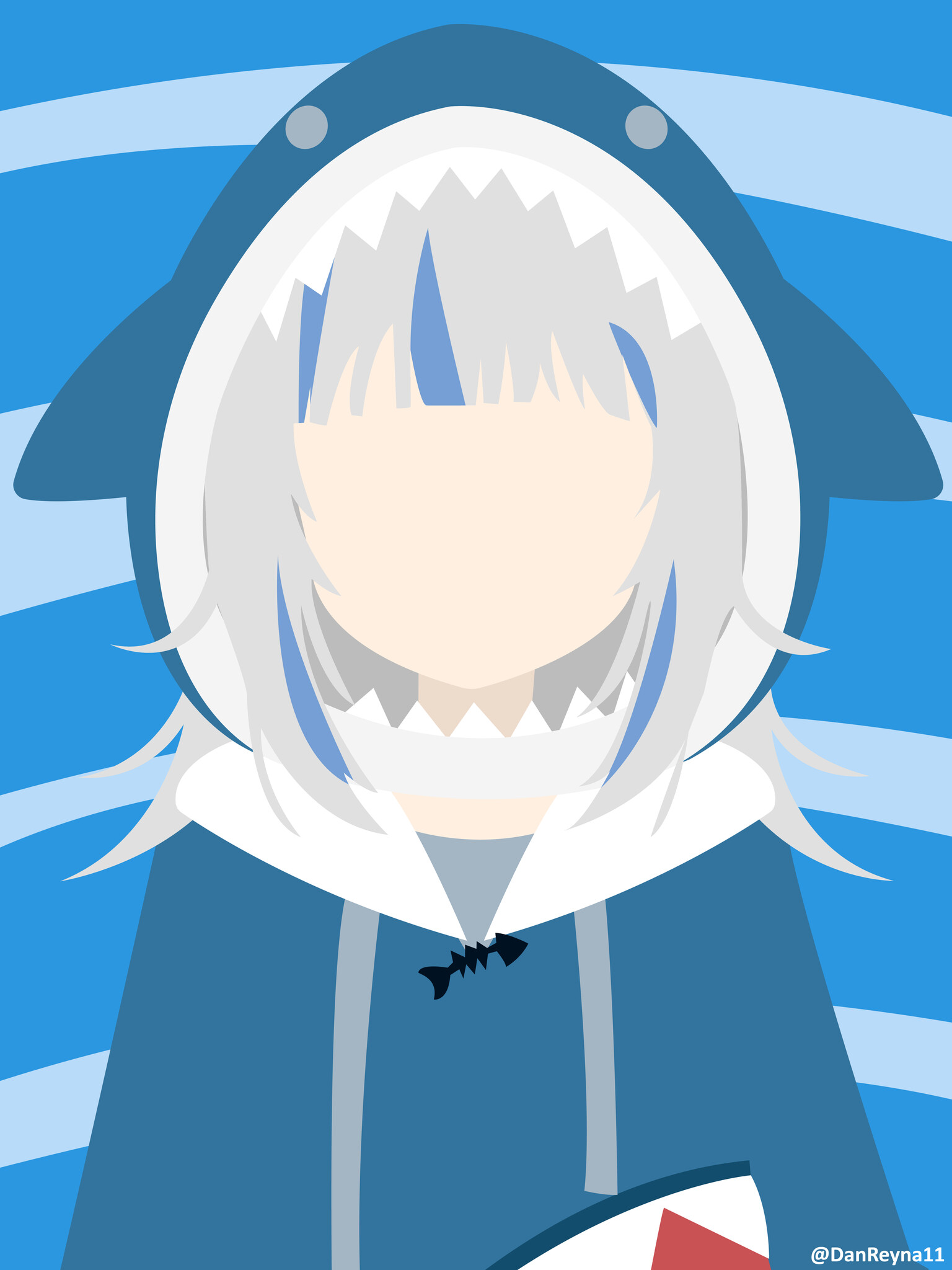 ArtStation - Vtuber Gura Minimal