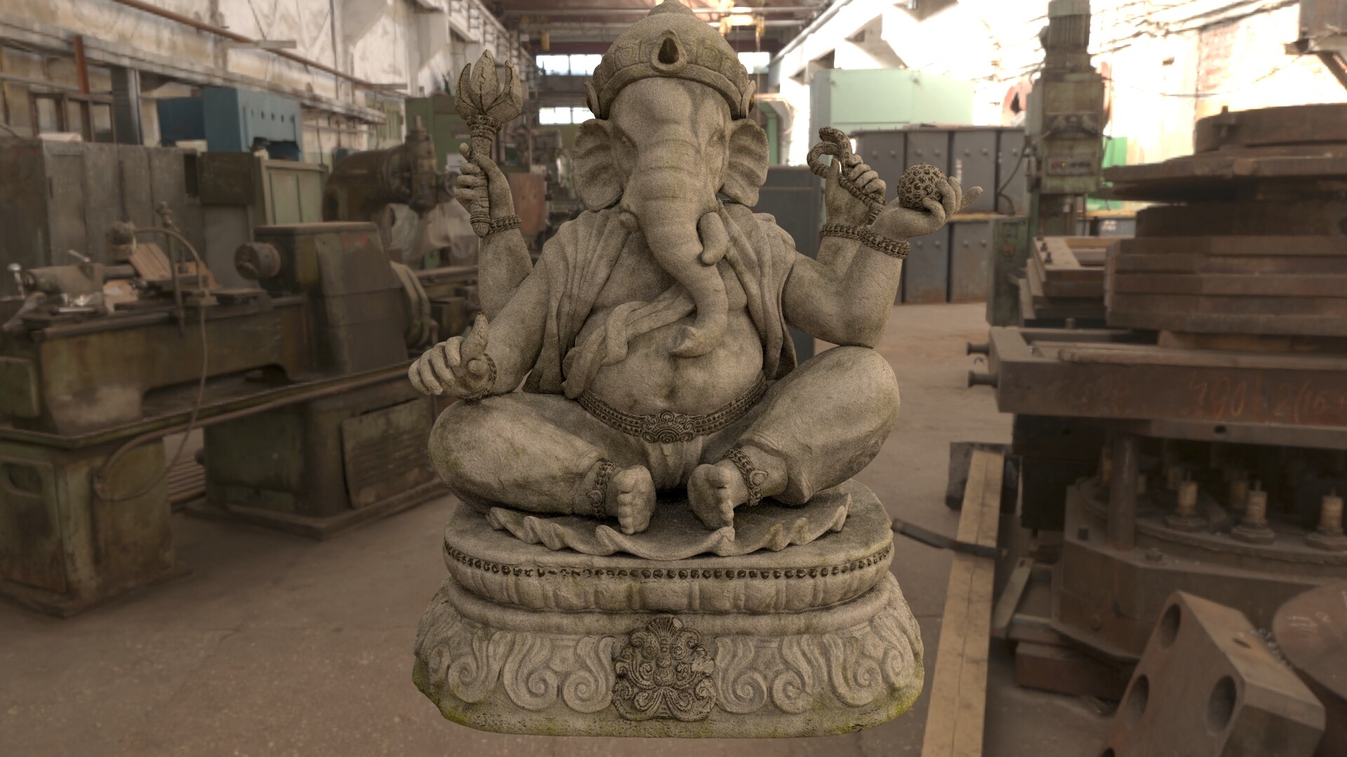 ArtStation - Ganesha Statue texture