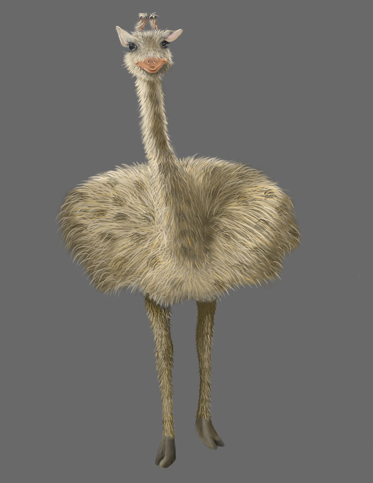 Emu Ostrich Hybrid