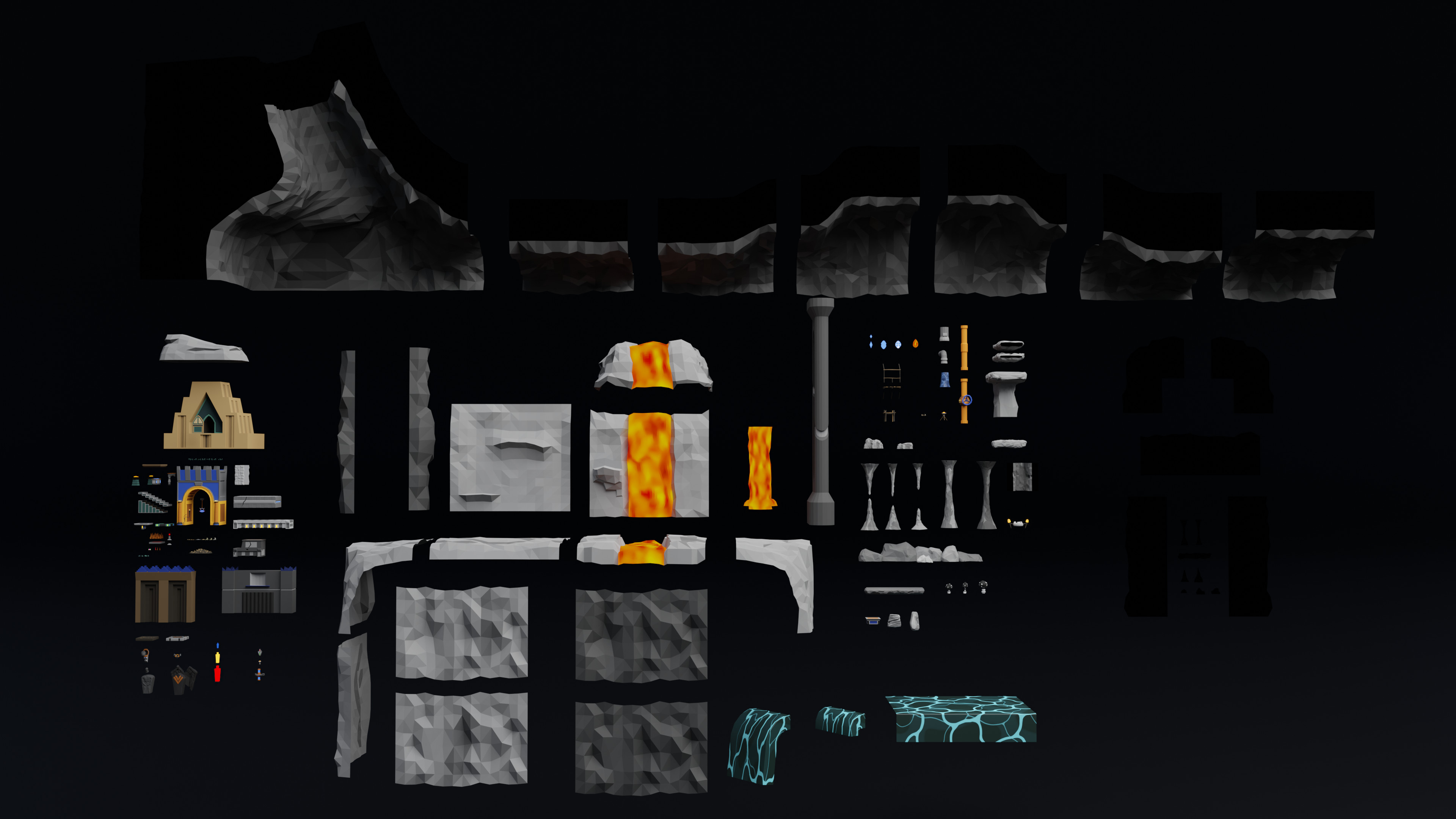 Andrew Pace Game Artist - Low Poly Modular Environment Art