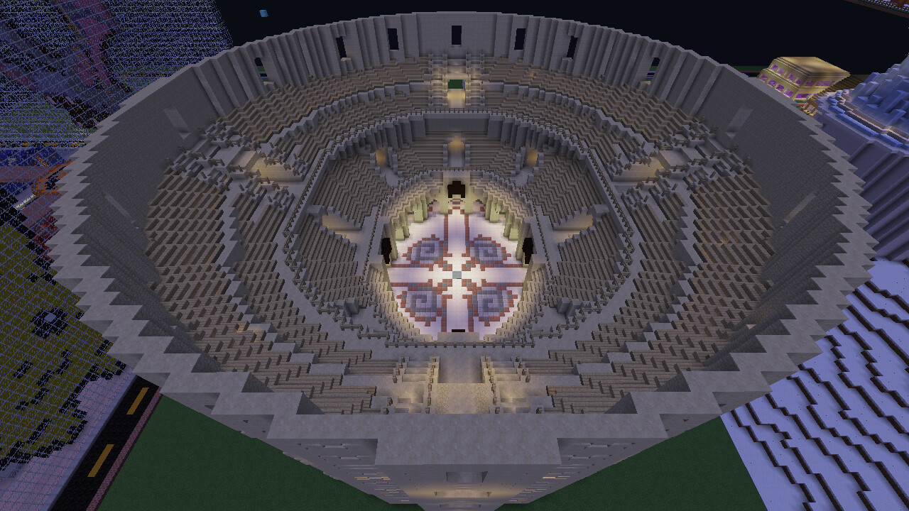 Minecraft Ancient Roman Colosseum