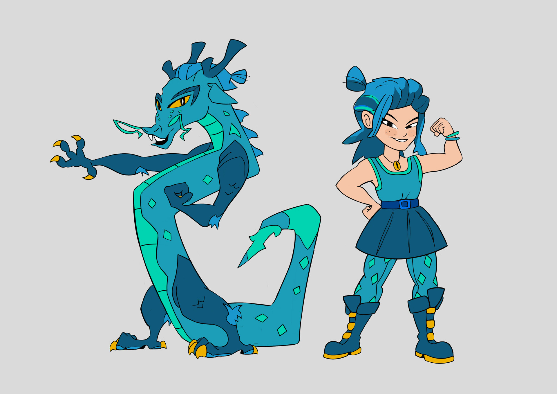 ArtStation - Character Design Lineup | Monkey Prince Comic