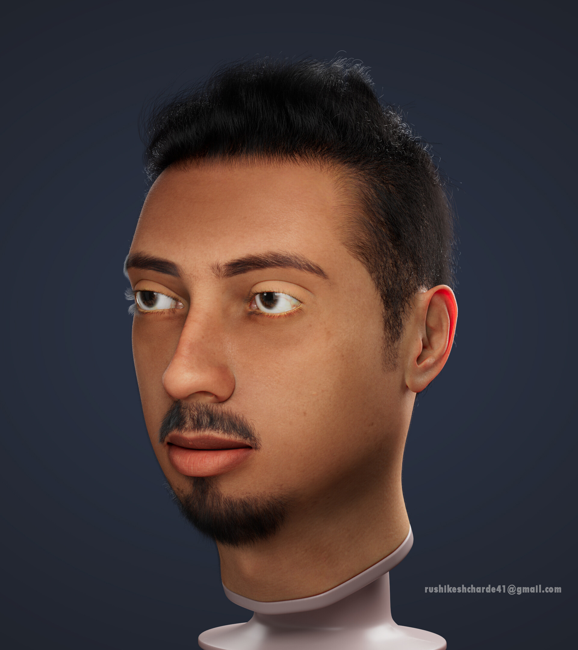 ArtStation - Self 3D Portrait