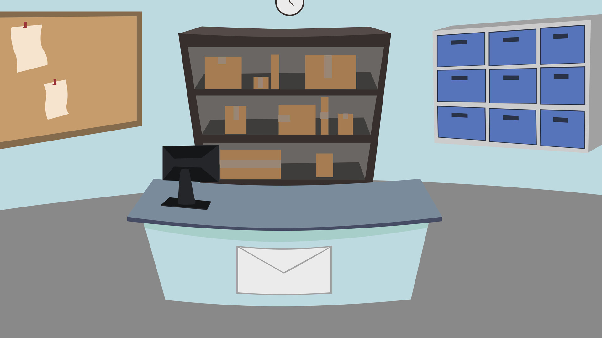 ArtStation - post office