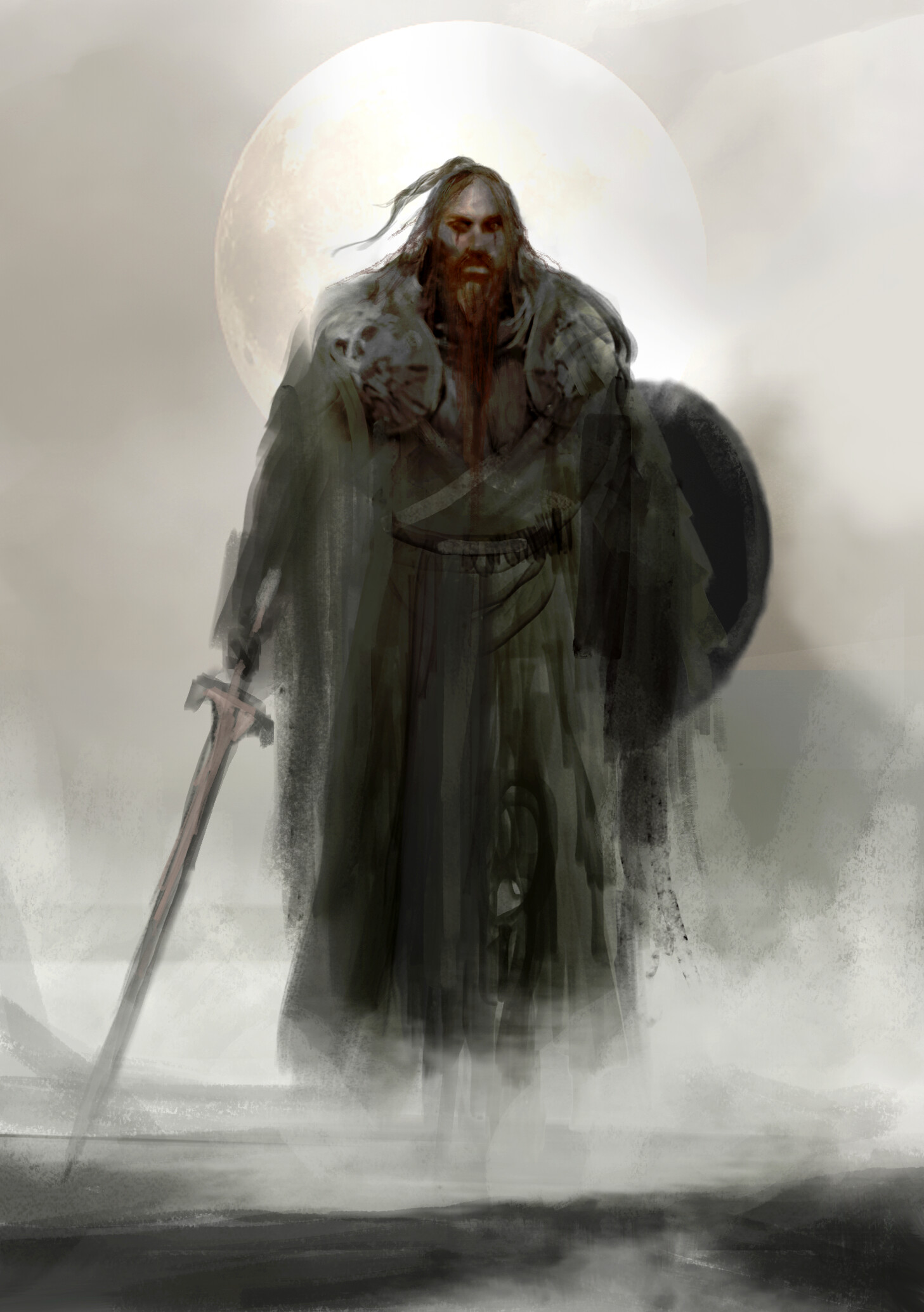 ArtStation - Moon warrior